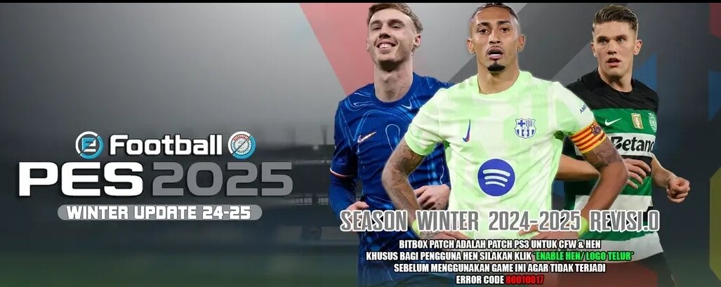 eFootball PES 2025 Bitbox Patch PS3 | Lazada Indonesia