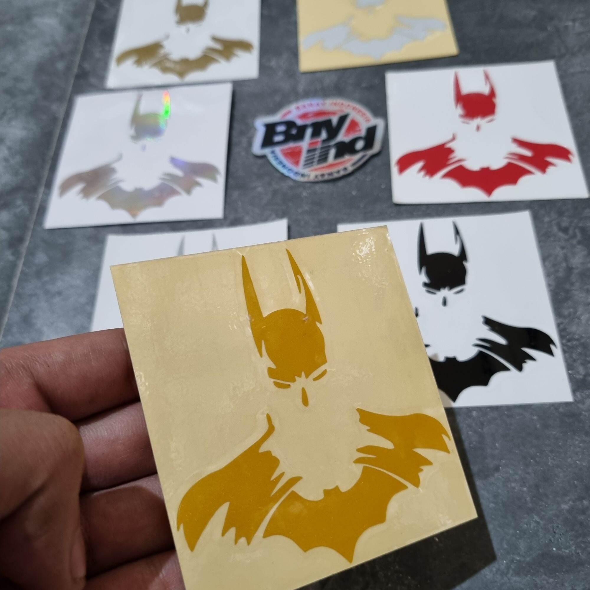 STICKER STIKER LOGO BATMAN SILUET CUTTING | Lazada Indonesia