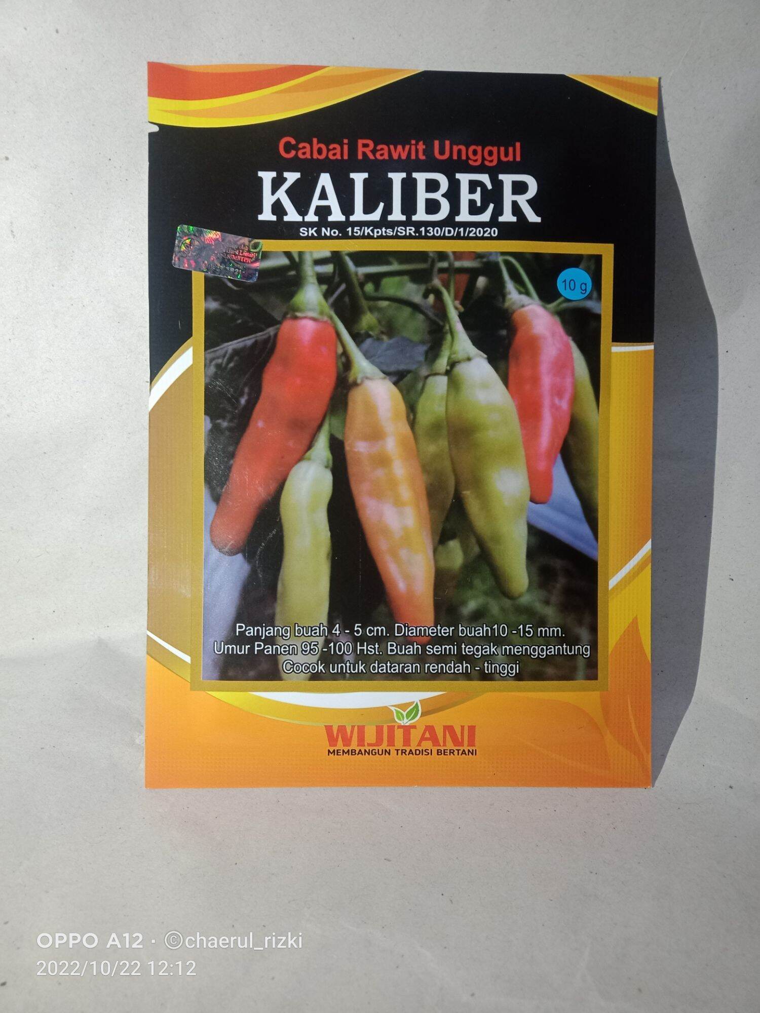 benih cabe rawit KALIBER 10GR | Lazada Indonesia