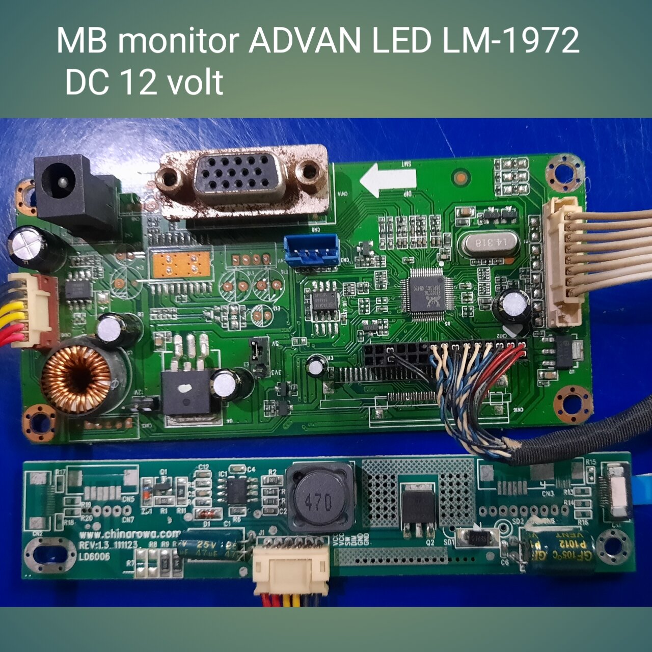 mb monitor advan LED 19 inc. LM1972. dc 12volt | Lazada Indonesia
