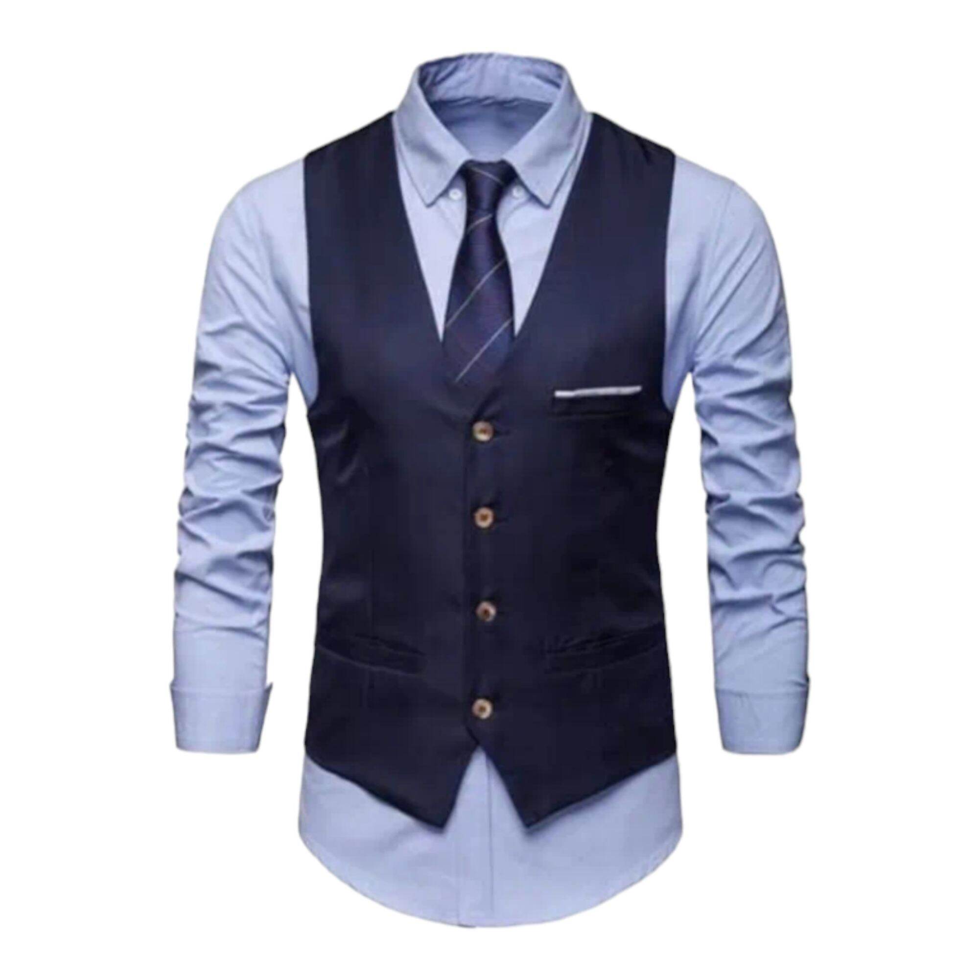 Vest Rompi Jas / Rompi Jas Pria / Vest Pria / Rompi Jas | Lazada Indonesia