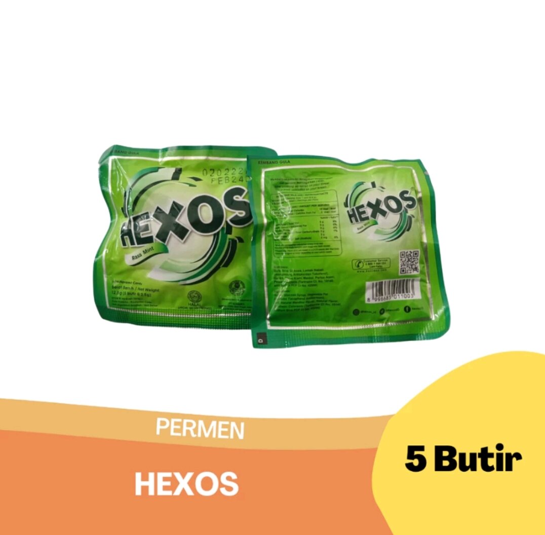 HEXOS PERMEN MINT SACHET | Lazada Indonesia