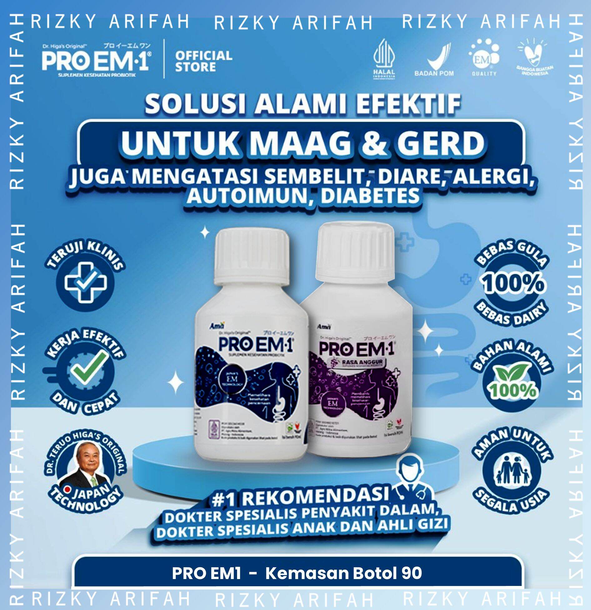 PROEM.1 Probiotik Kesehatan untuk Gerd, Maag dan Kesehatan pencernaa ...