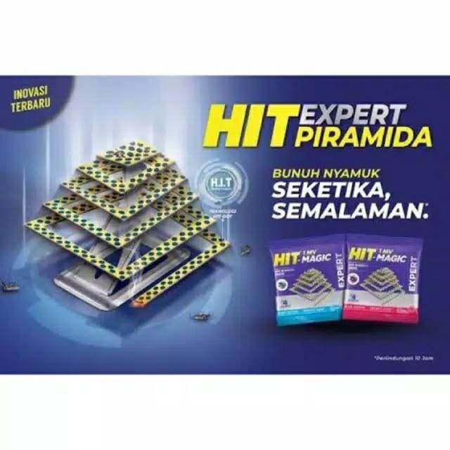 Hit piramida isi 10 obat nyamuk bakar, Hit Magic Piramida, Hit Expert ...