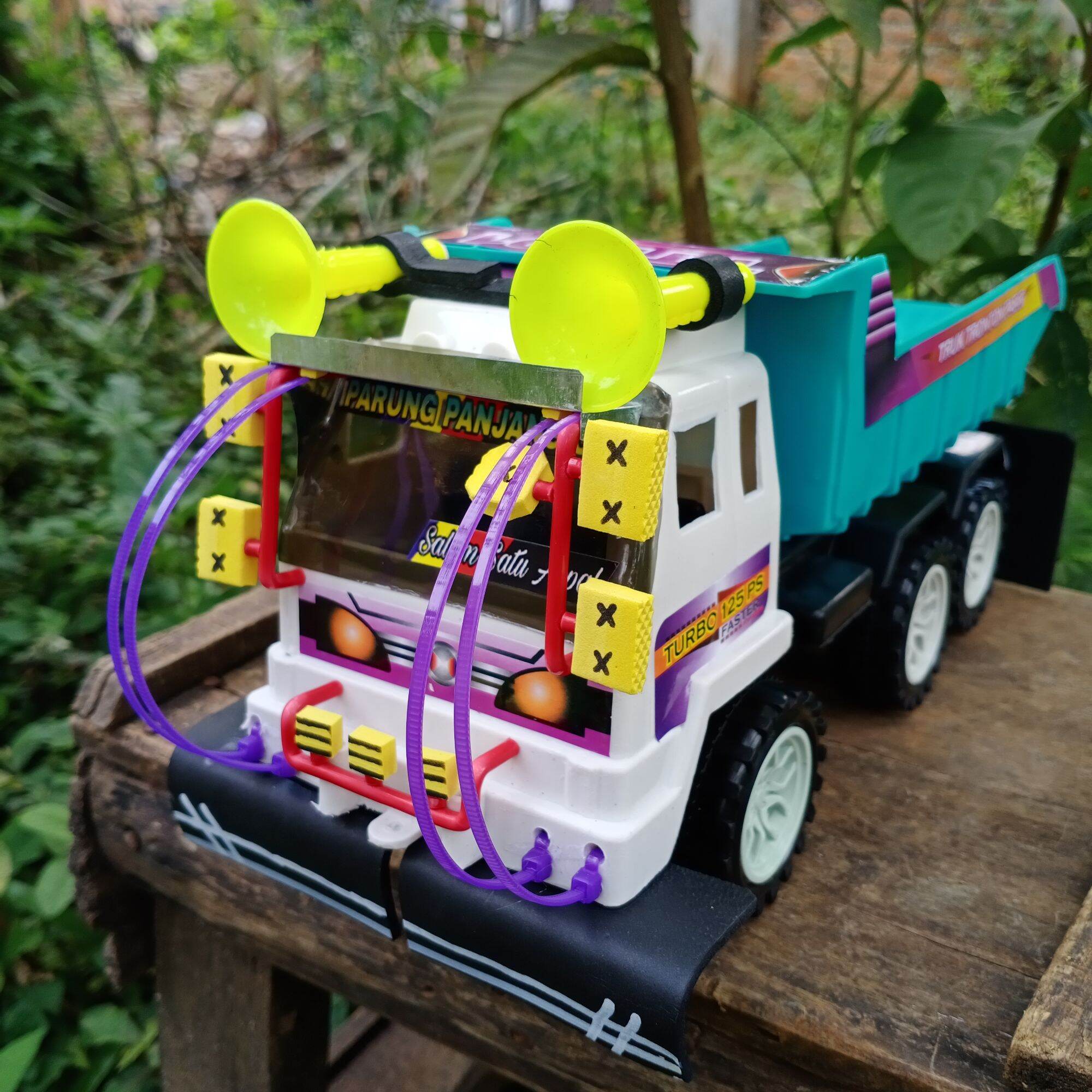 ⭐ BISA COD ⭐ Truk Modifikasi Mobil Mainan plastik Truk Pasir TTP02 ...