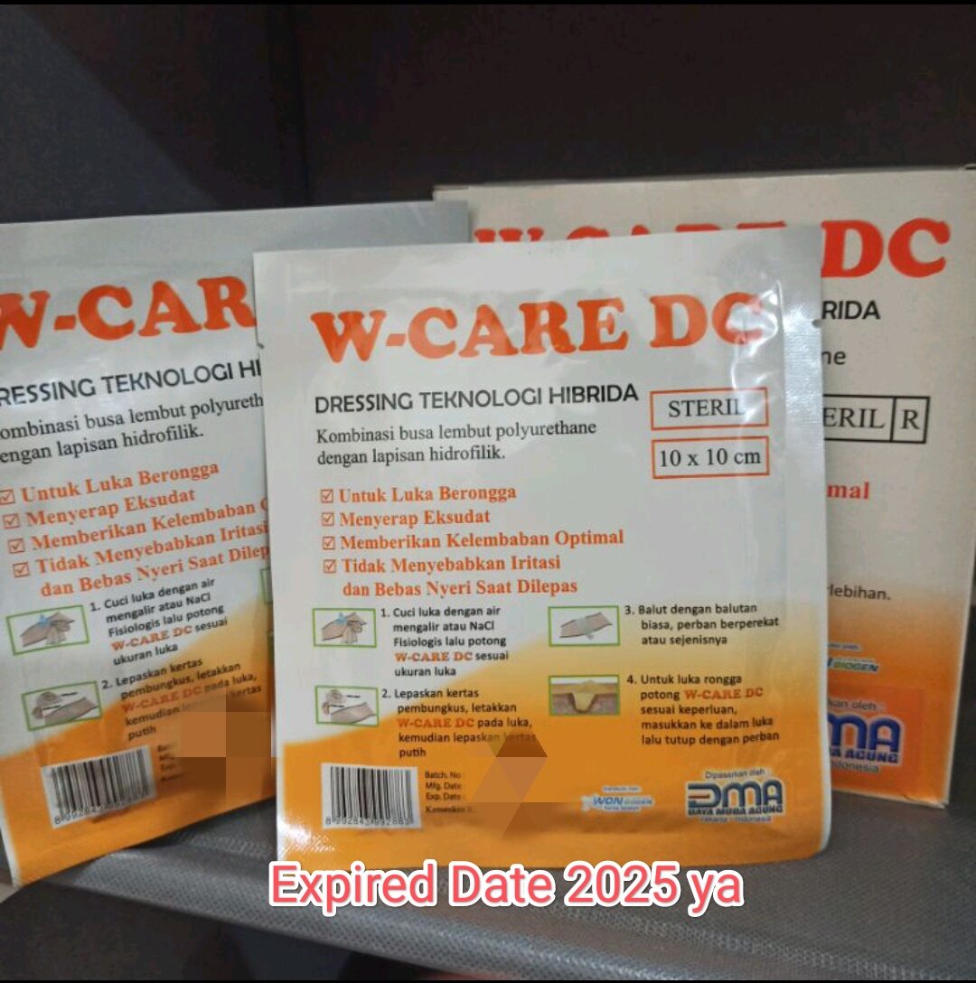 W-CARE DC / WE CARE DC / W CARE DC / WCARE DC perban balutan untuk luka ...