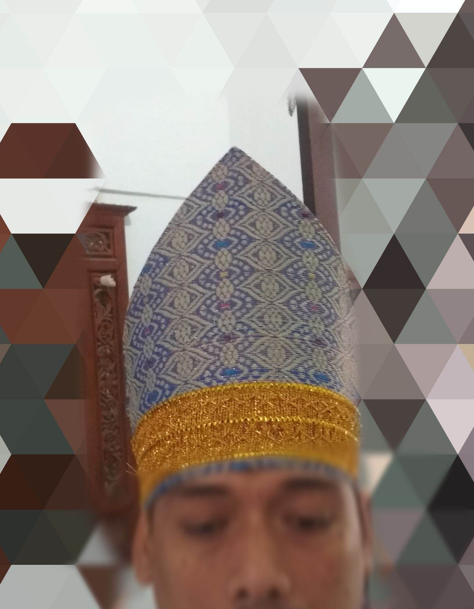 topi tanjak adat sumatera//Padang//Palembang | Lazada Indonesia