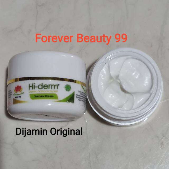Hi derm Suncare Cream - hiderm suncreen sunblock SPF 30 warna putih ...