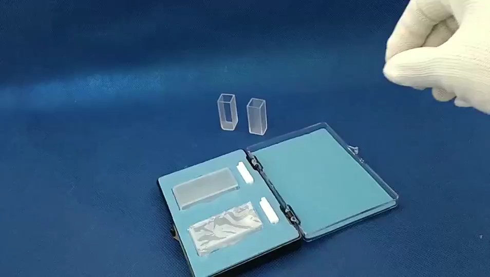 Quartz Cuvette / Kuvet Kuarsa / Kuvet Spektrofotometer 2PCS 10mm