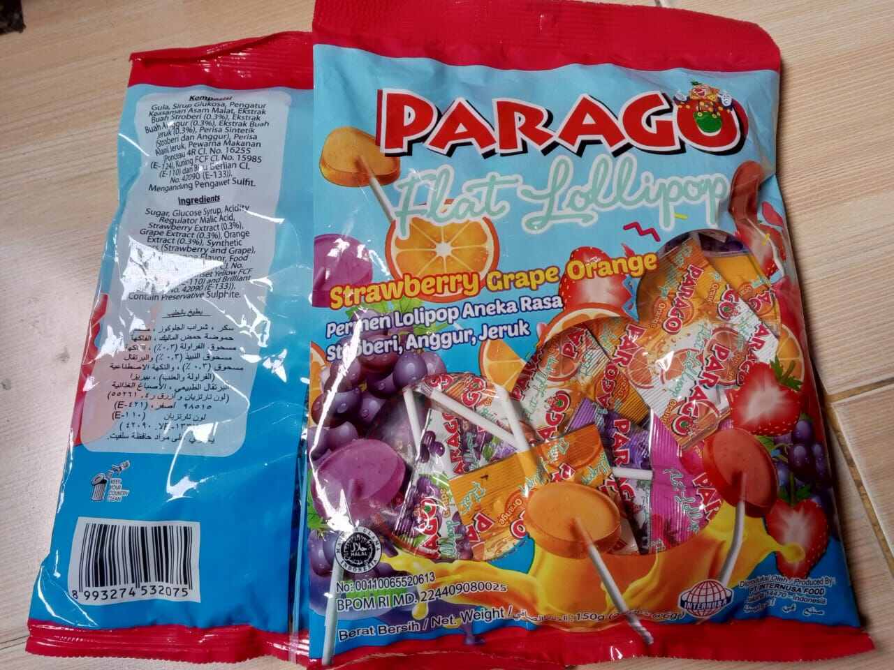 permen anak Warung Rasa Loli PARAGO 25pcs | Lazada Indonesia