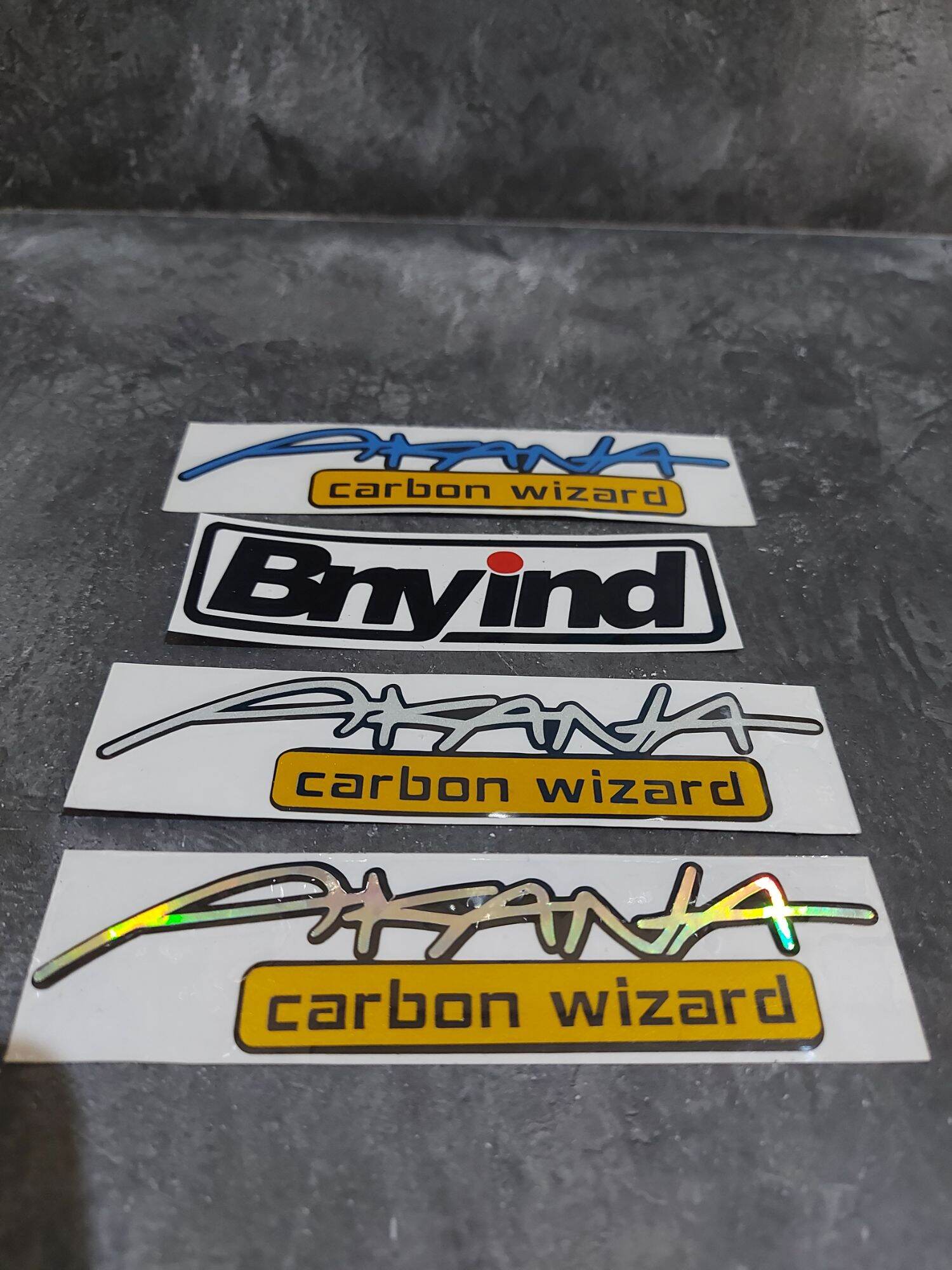 STICKER AKANA CARBON WIZARD CUTTING | Lazada Indonesia