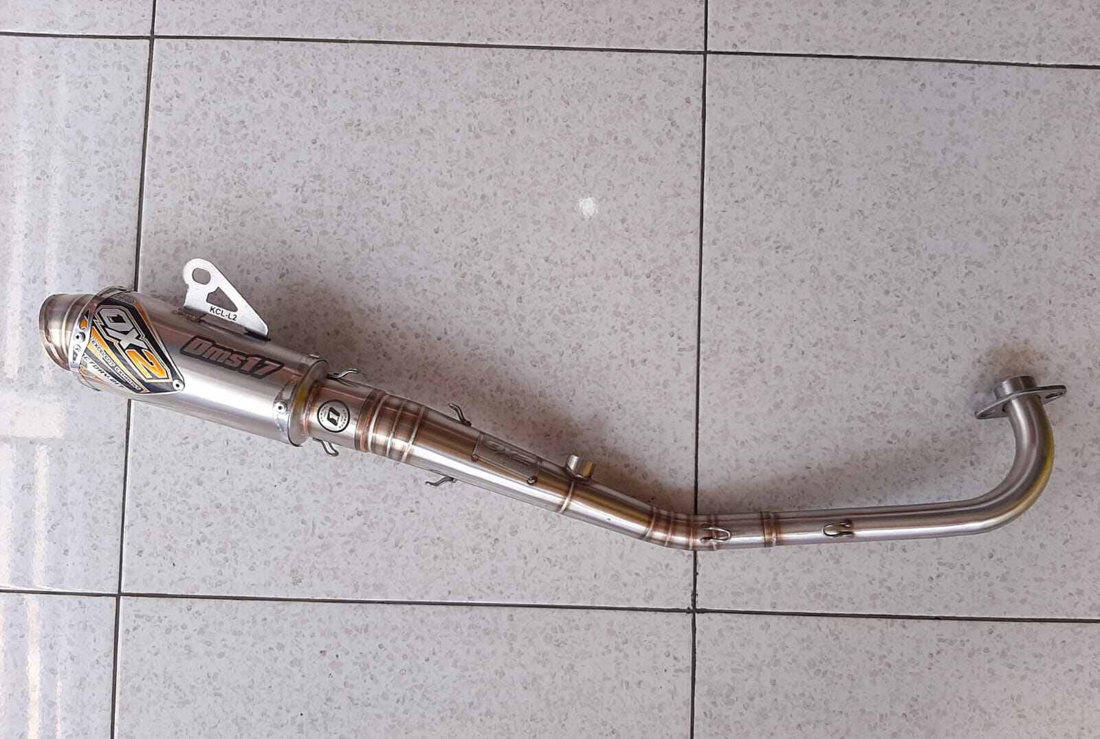 knalpot jupiter z1 spek mp4 & mp2 ,original ox2 racing exhaust | Lazada ...
