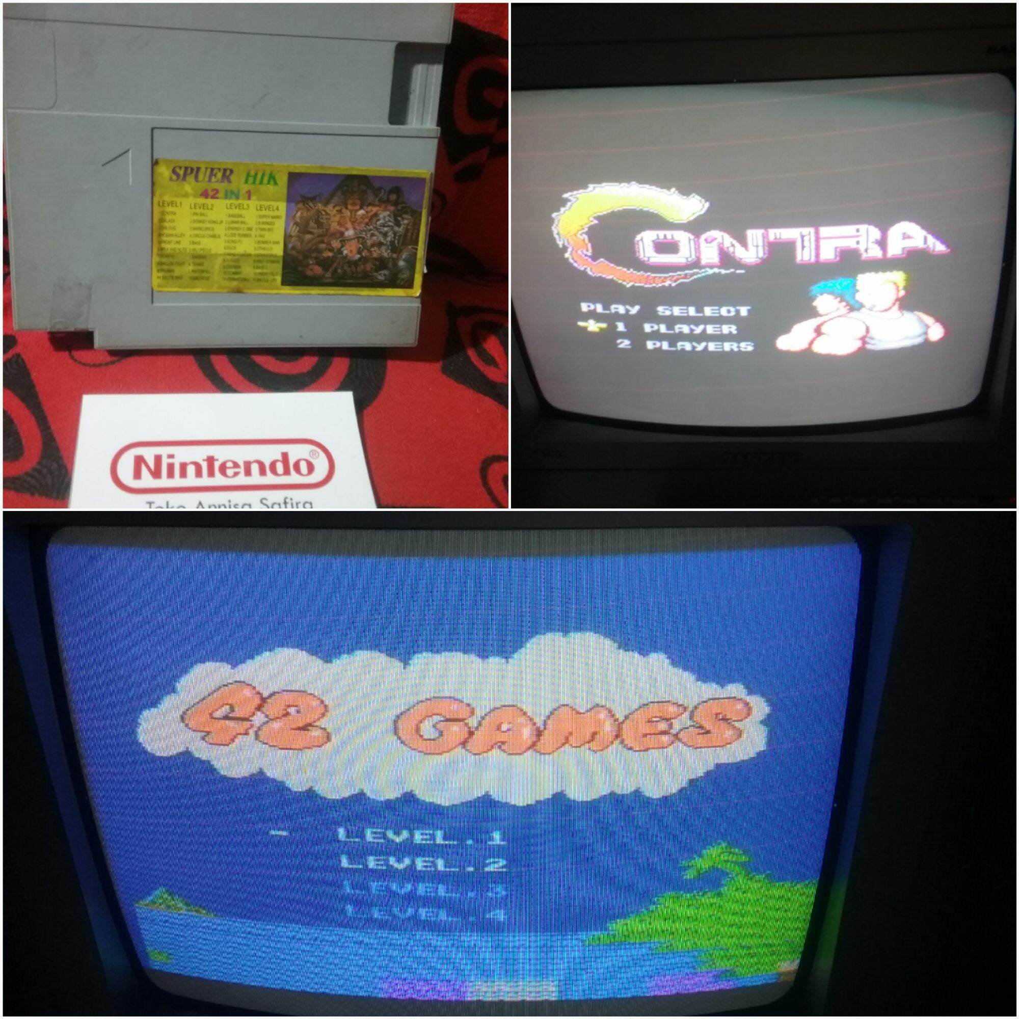 kaset nintendo 38 in one utk mesin nes asian version 2nd tested ...