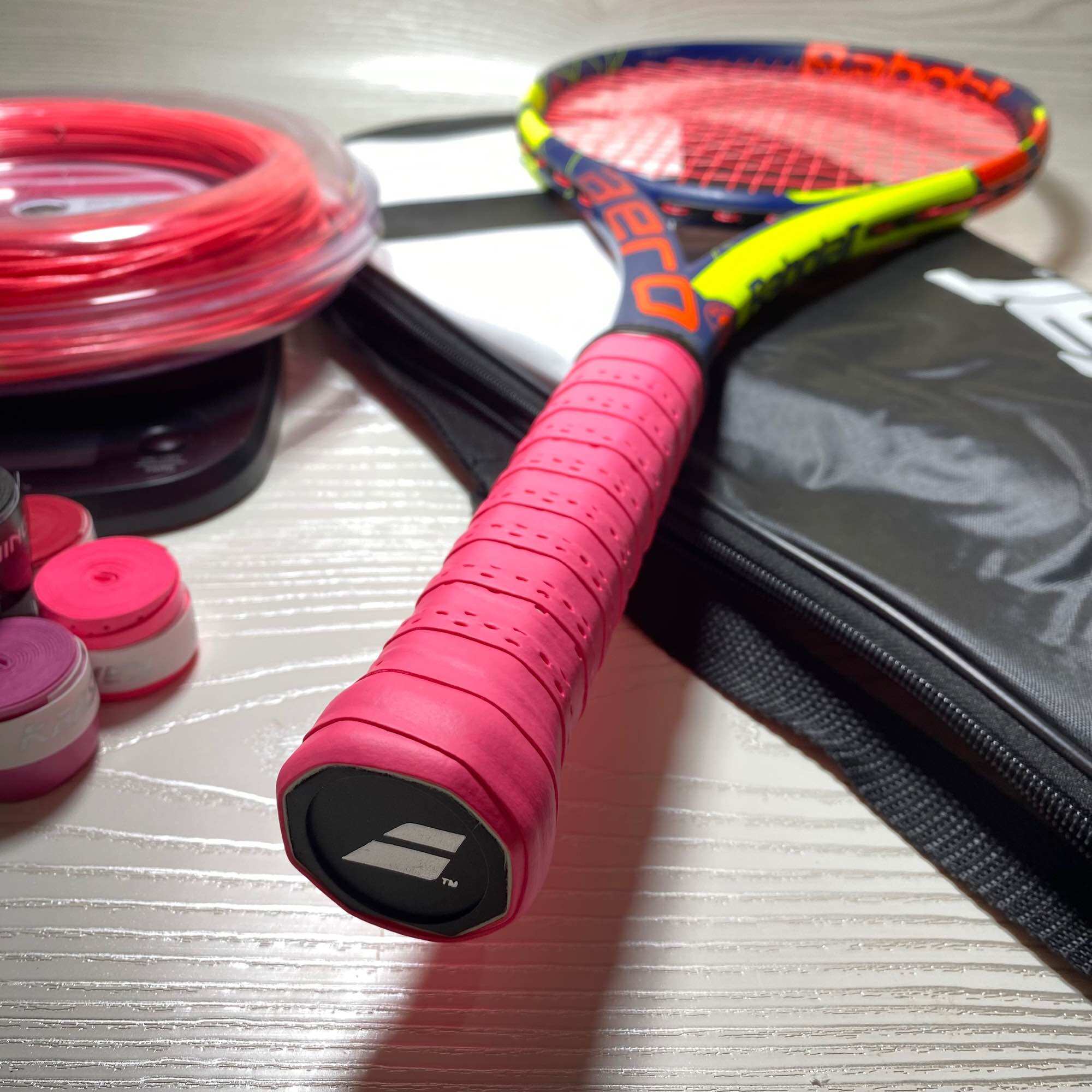 RAKET TENIS BABOLAT PURE AERO LITE ROLAND GARROS FULLSET SIAP SMASH ...
