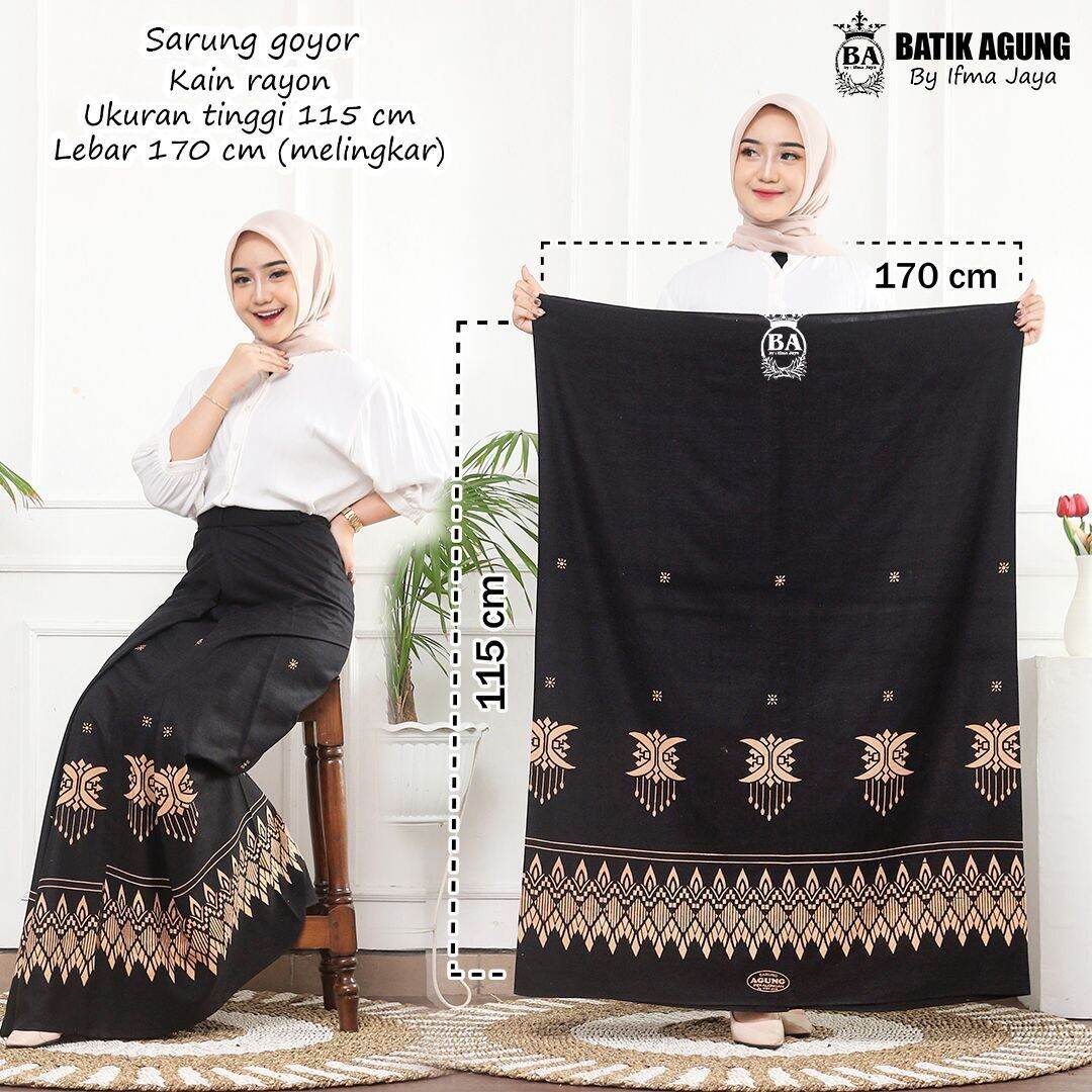 SARUNG GLOYOR ROK / Sarung Santriwati / Sarung Batik / Rok Santri ...