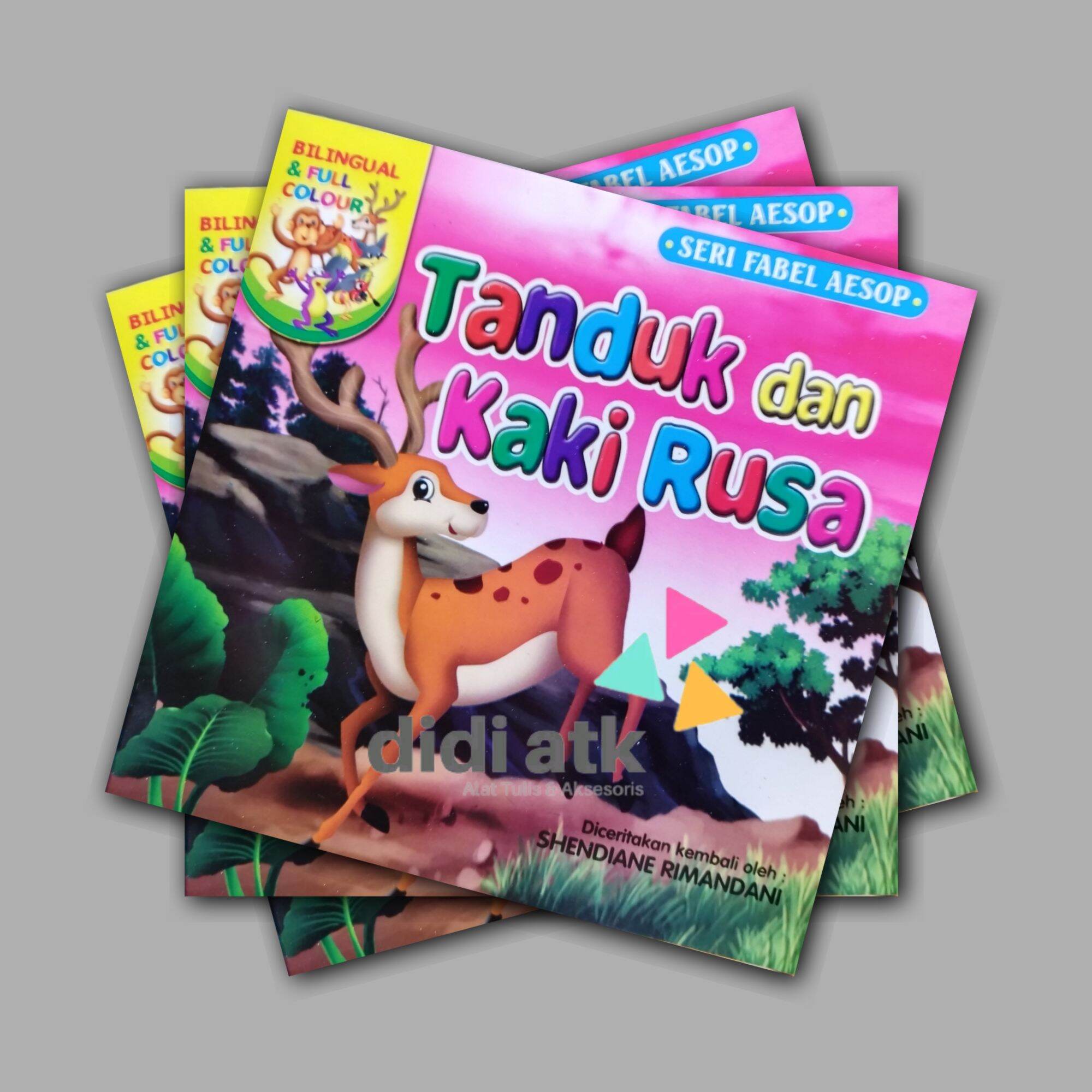 Buku Anak-Anak Seri Fabel Aesop Tanduk dan Kaki Rusa | Lazada Indonesia