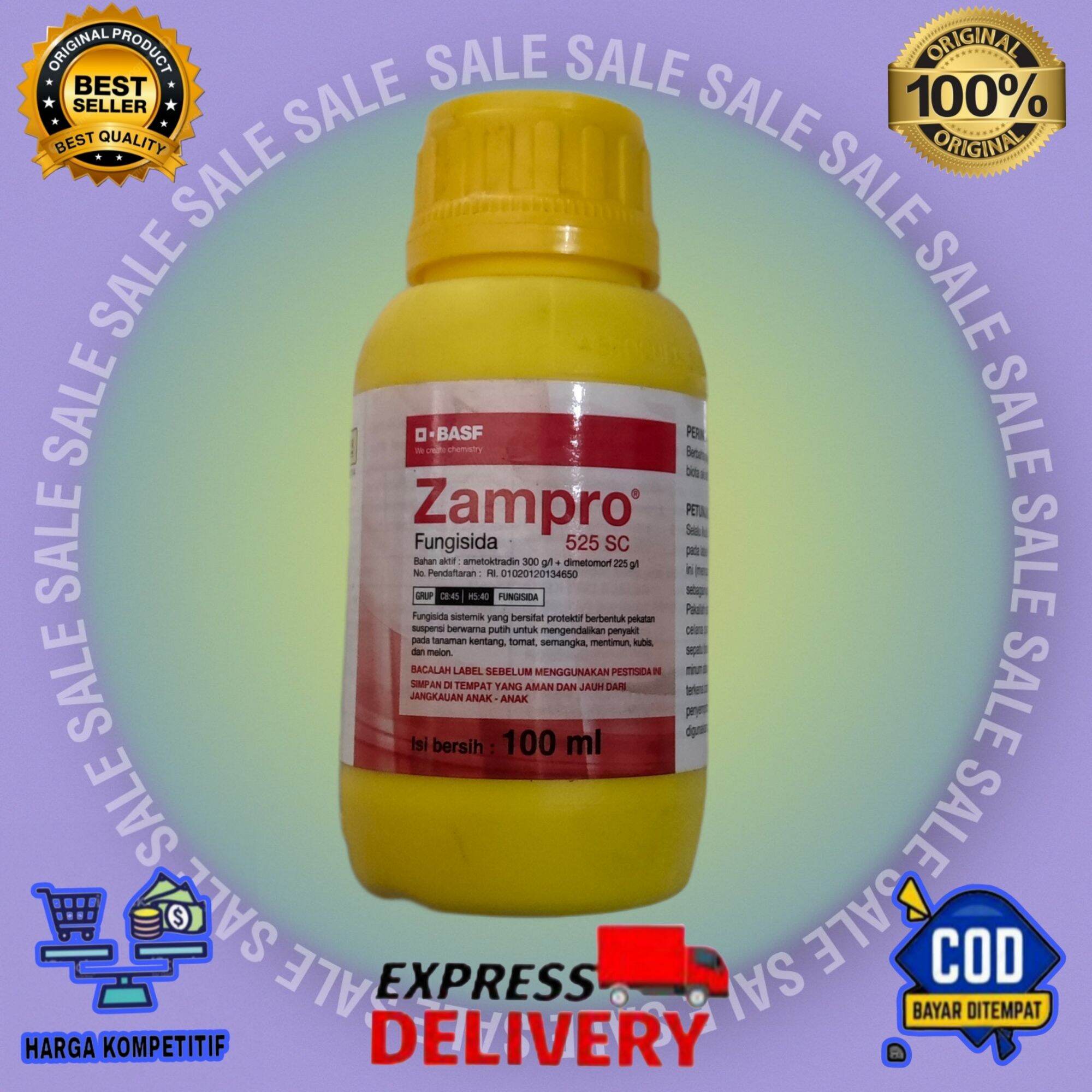 Fungisida Sistemik Zampro 525 SC Kemasan 100 ml | Lazada Indonesia