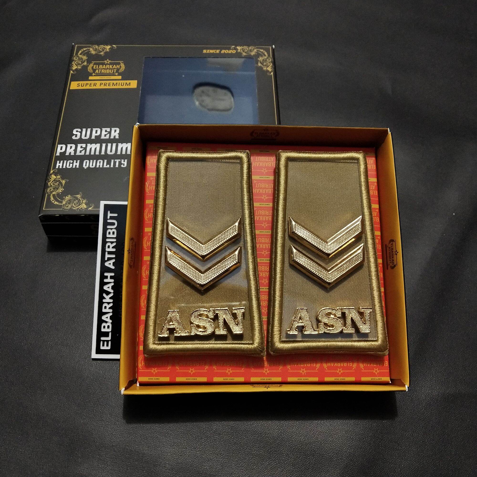 PANGKAT ASN SUMSEL PDH 2B GOLD PLATED LAPIS AKRILIK PNS | Lazada Indonesia