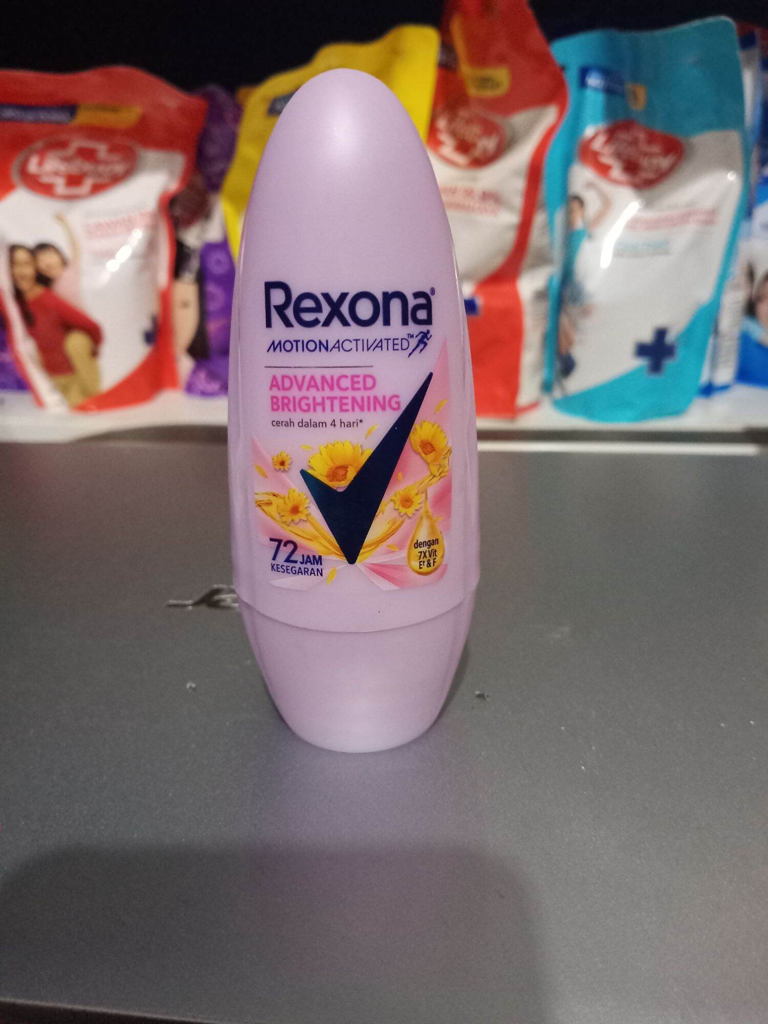 Rexona Women Deodorant Anti-Perspirant Roll On Advanced Brightening 45Ml | Lazada Indonesia