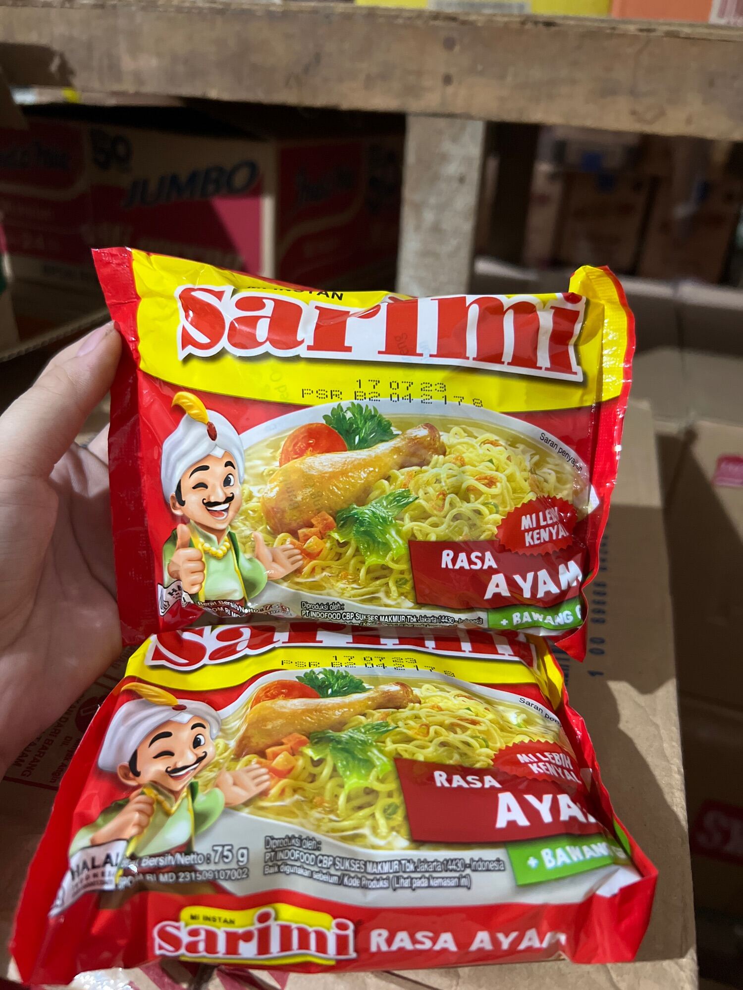 SARIMI MERAH RASA AYAM | Lazada Indonesia