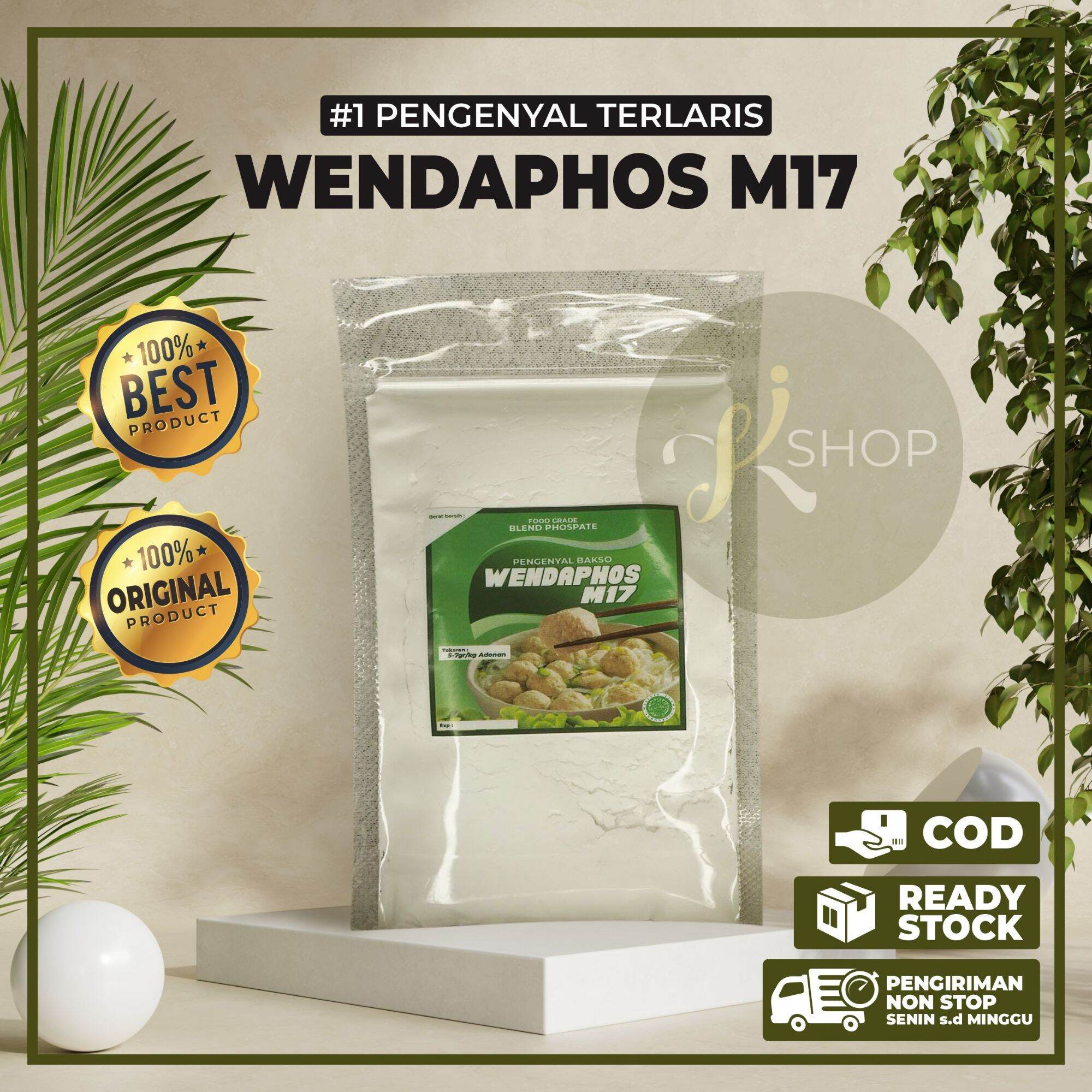 50gr Wendaphos | Pengenyal bakso, mie, siomay, dimsum dll | Phosmix ...