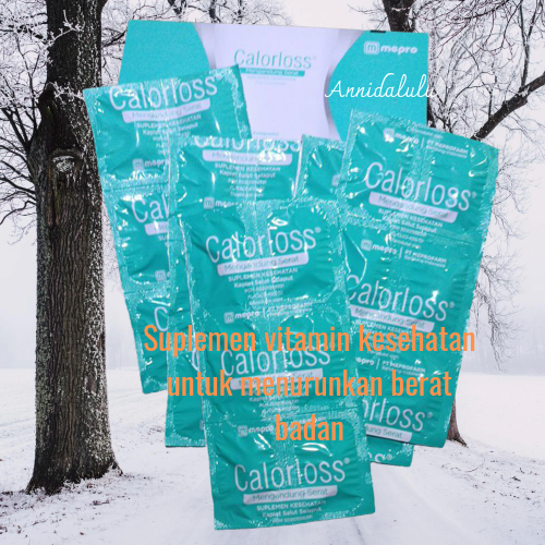 Harga Untuk 1 Strip 6 Kaplet CALORLOSS Obat Pelangsing Mengandung Serat ...
