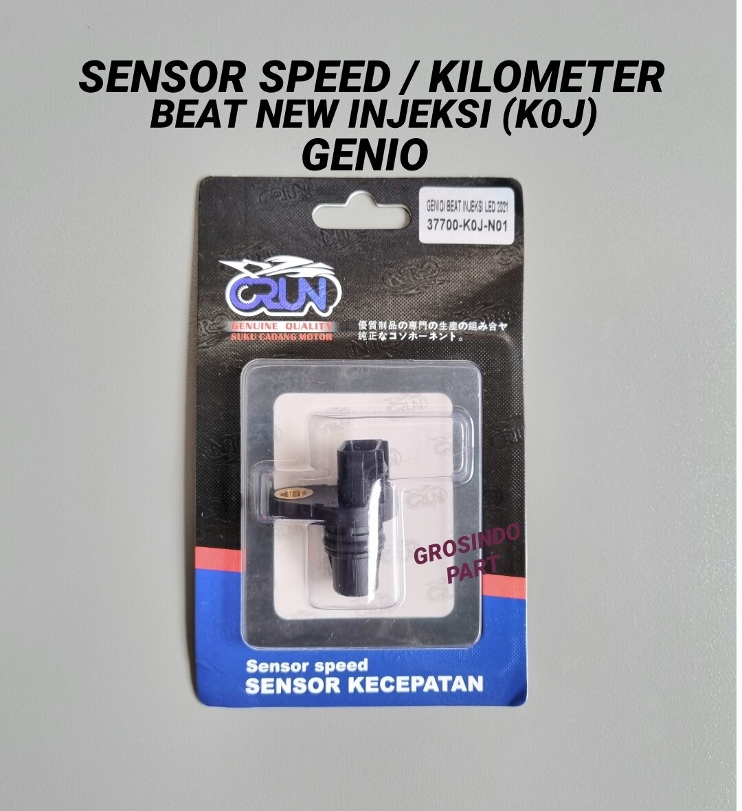 SENSOR SPEED SENSOR KECEPATAN KM KILOMETER GENIO-BEAT NEW F1 INJEKSI ...
