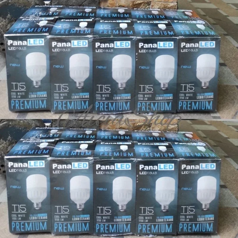 (PAKET ISI 10) LAMPU LED PANALED PREMIUM 15W WARNA PUTIH | Lazada Indonesia