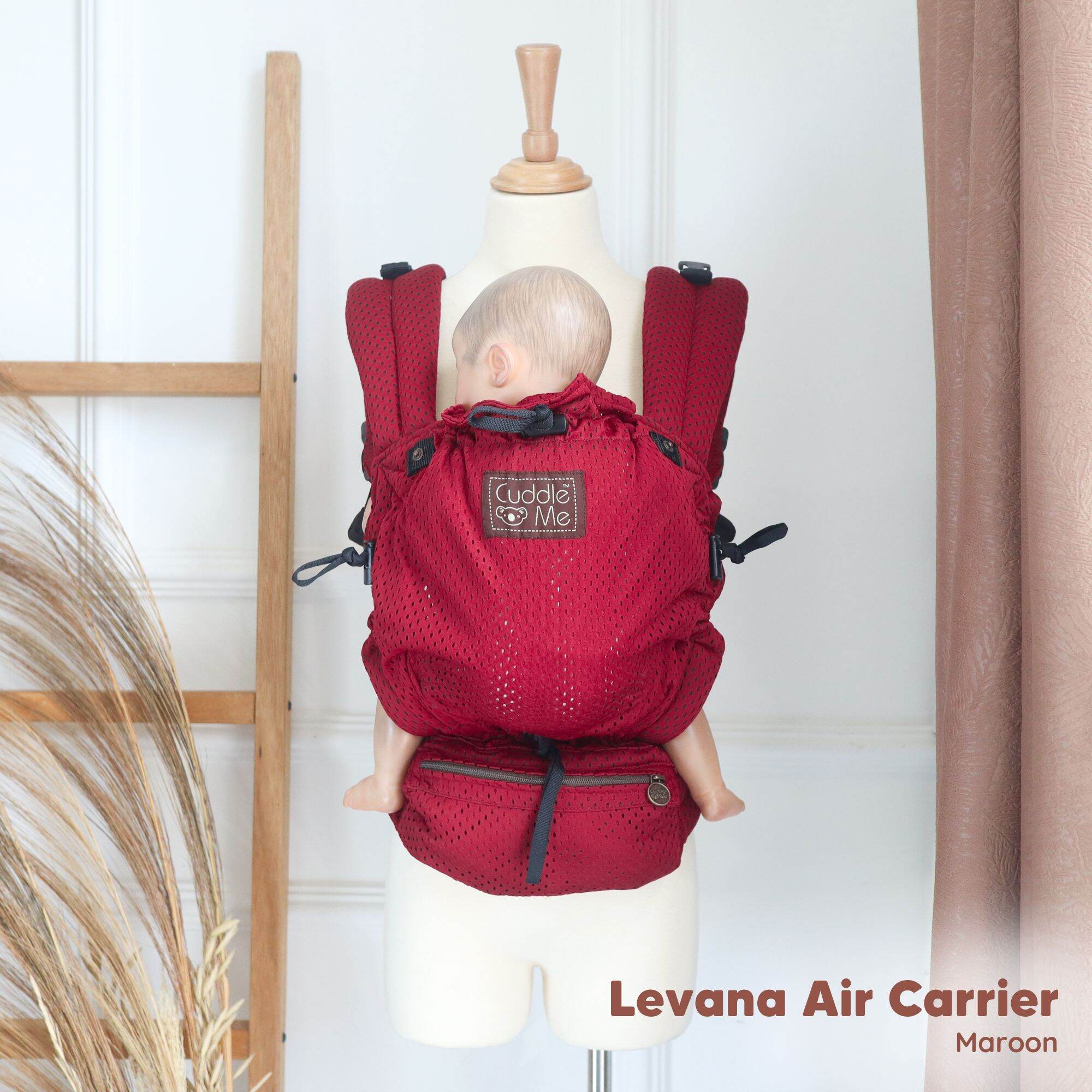 (Free Gift) Levana Air Carrier, Gendongan M-Shape dr newborn sampai ...