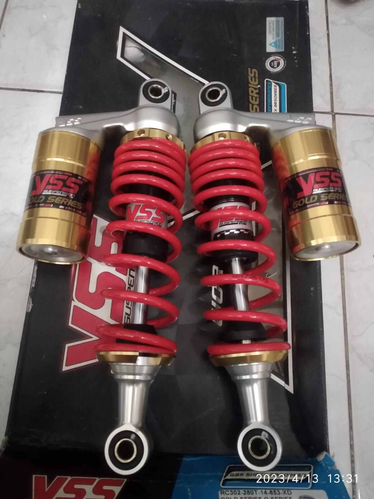 shock YSS G series Gold series 280mm JupiterZ Vega fizR | Lazada Indonesia