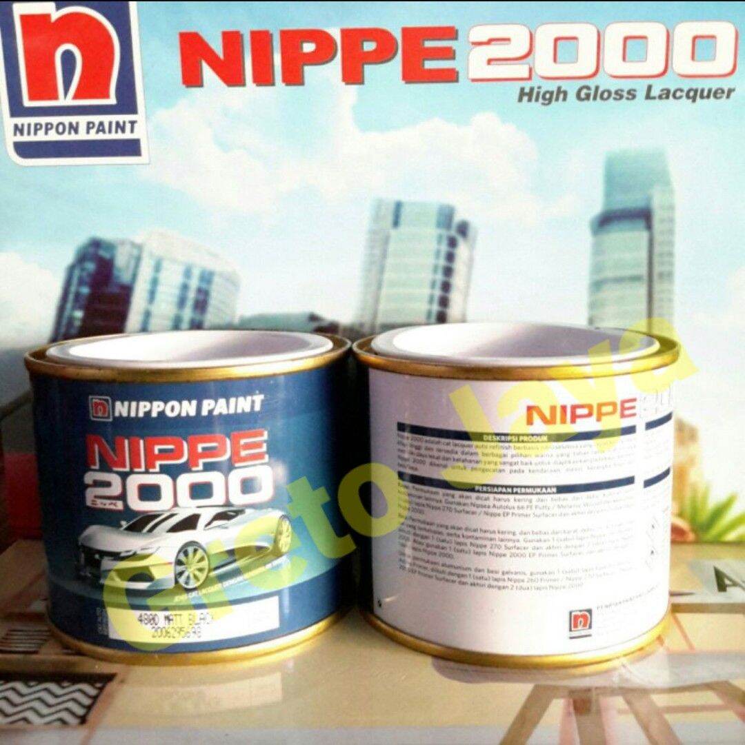 Cat Semprot Nippe 2000 Duco Mobil 200ml Lacquer Spray Besi Baja Pagar ...