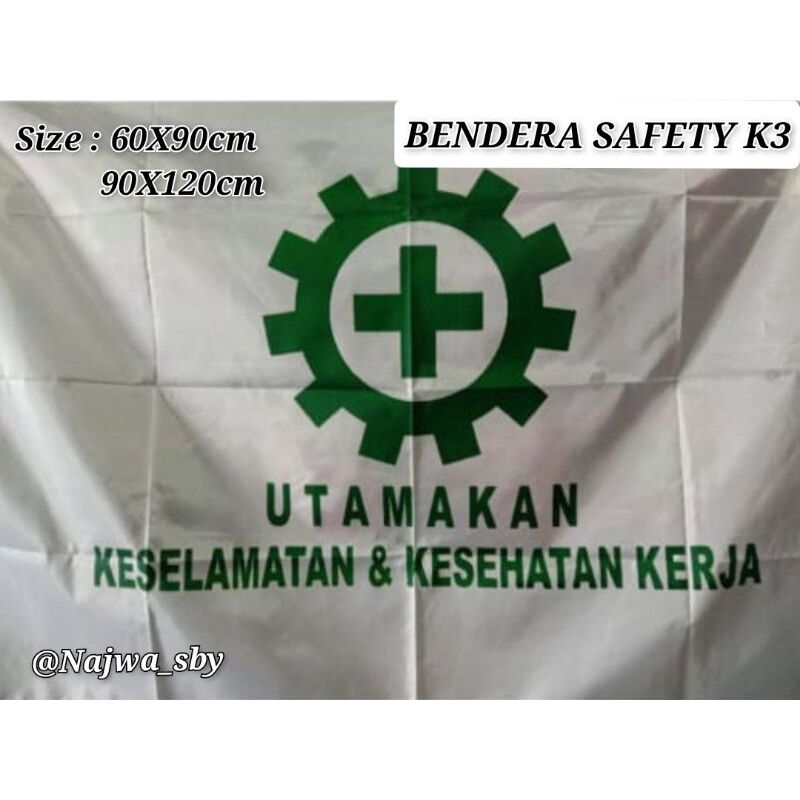 BENDERA SAFETY K3 | Lazada Indonesia