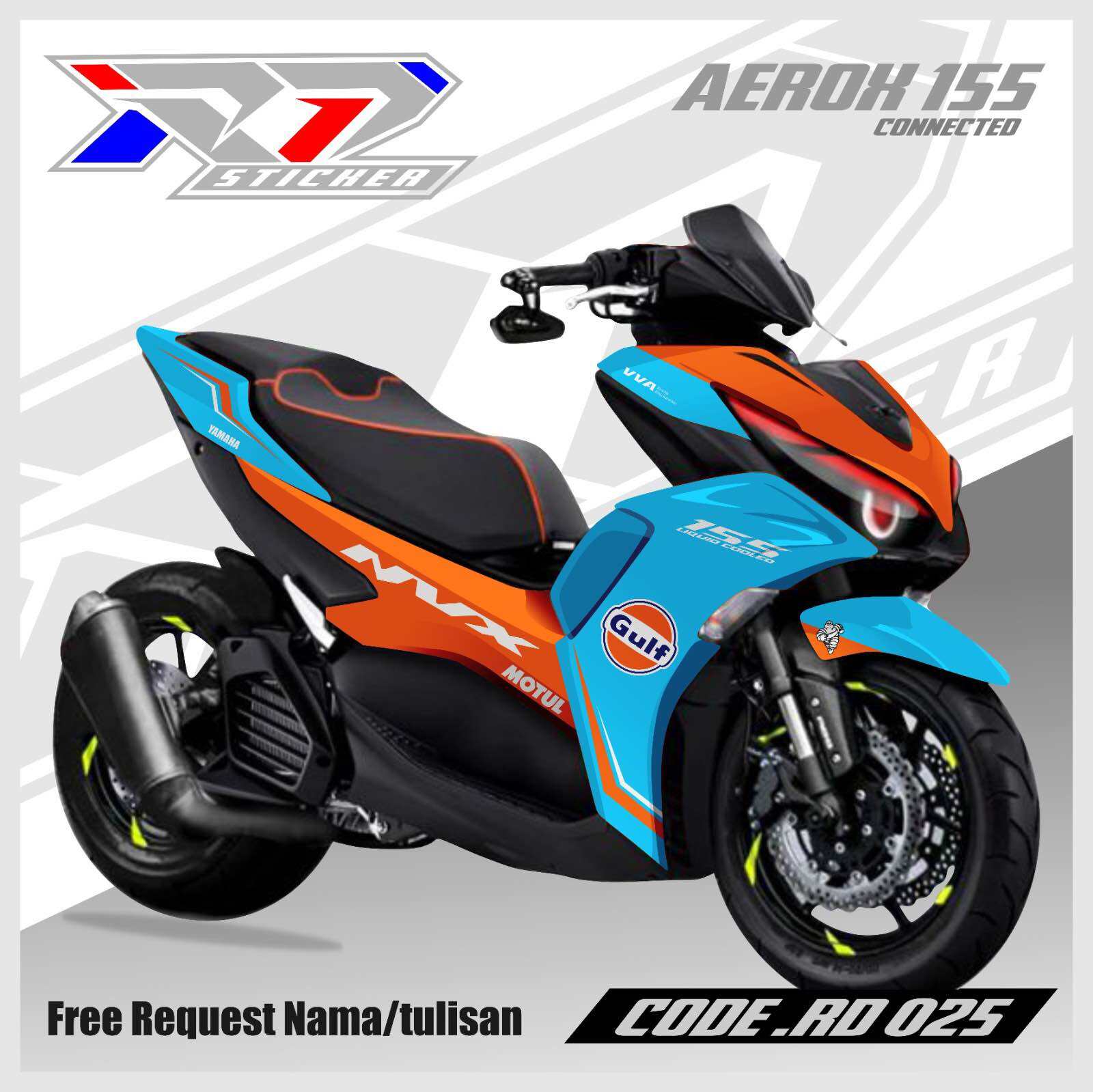 Decal sticker new aerox | Lazada Indonesia