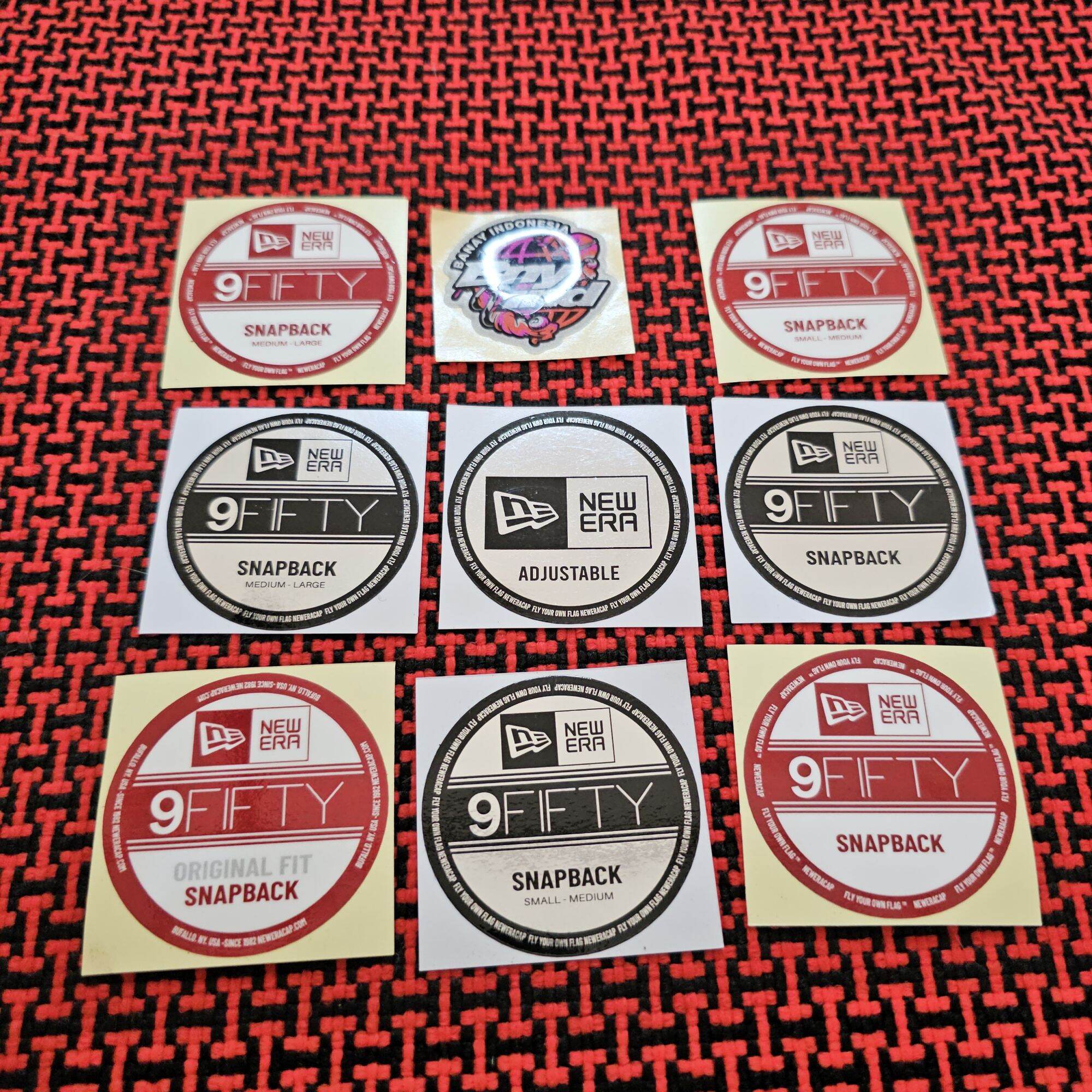 Stiker Sticker New Era 9Fifty | Lazada Indonesia