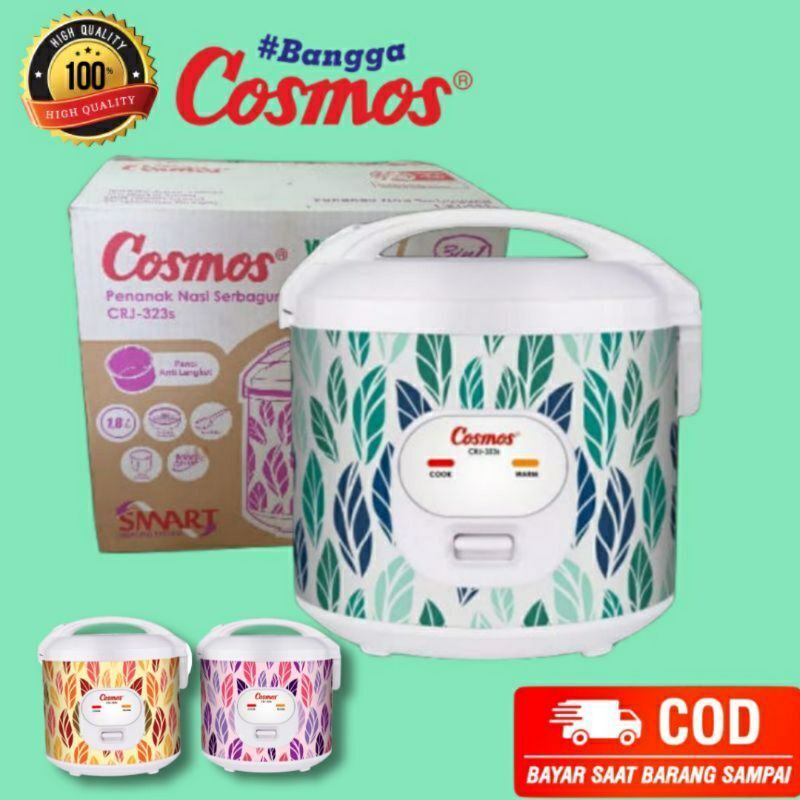 magicom cosmos crj 323s rice cocker 1.8 l | Lazada Indonesia