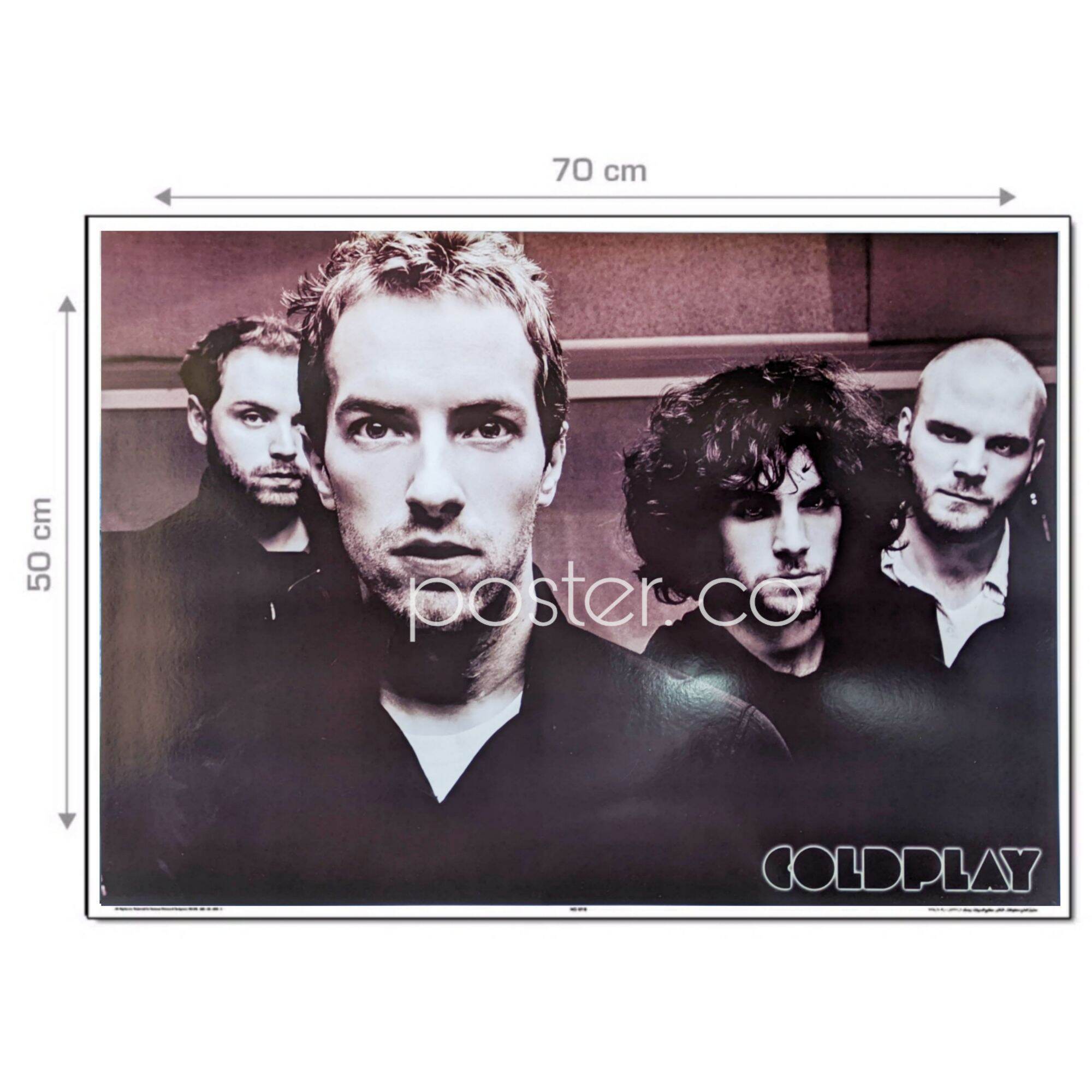 POSTER JUMBO COLDPLAY UKURAN 50X70 CM | Lazada Indonesia