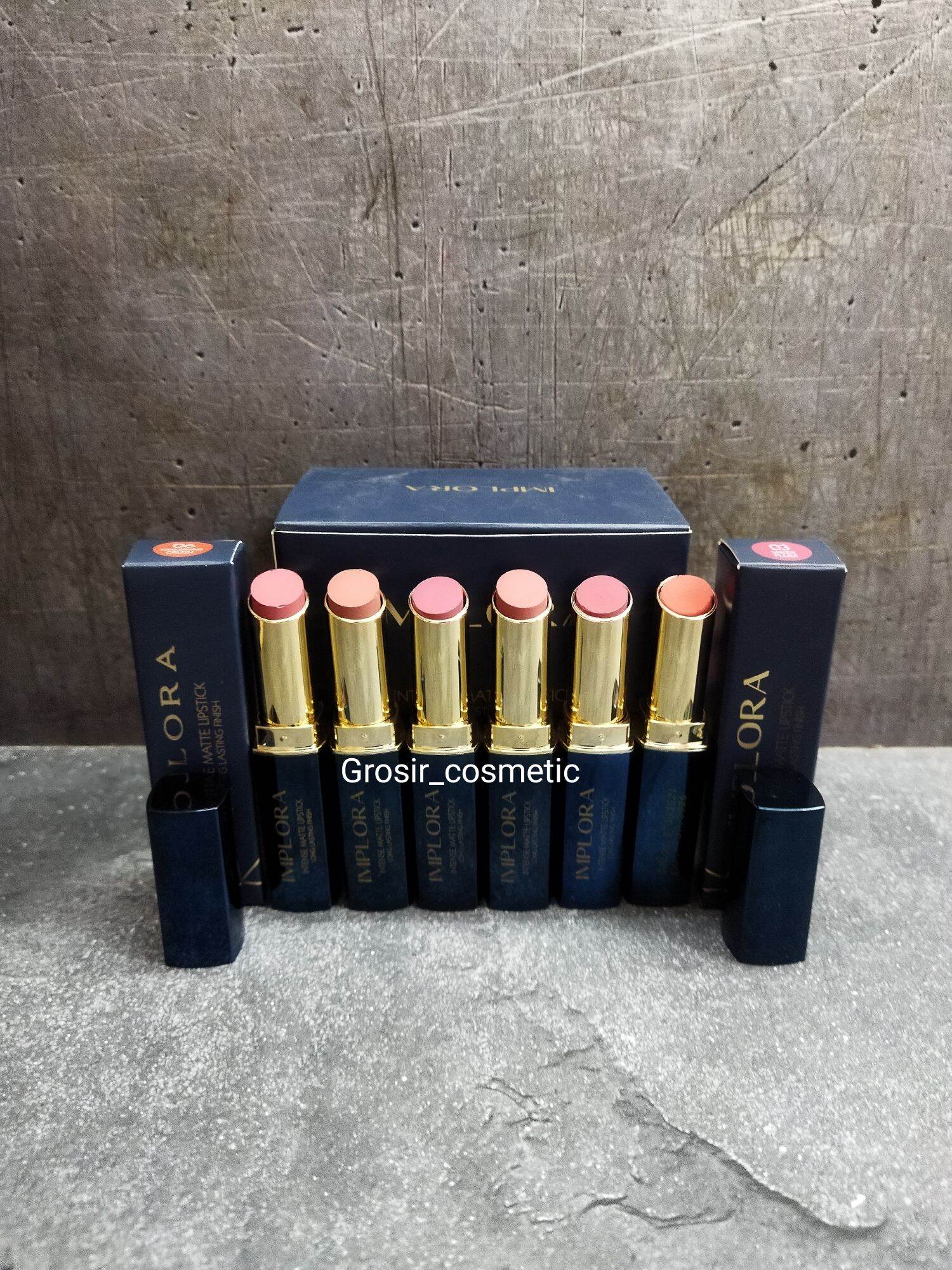 Lipstik implora padat mix warna ( 12 pcs ) | Lazada Indonesia