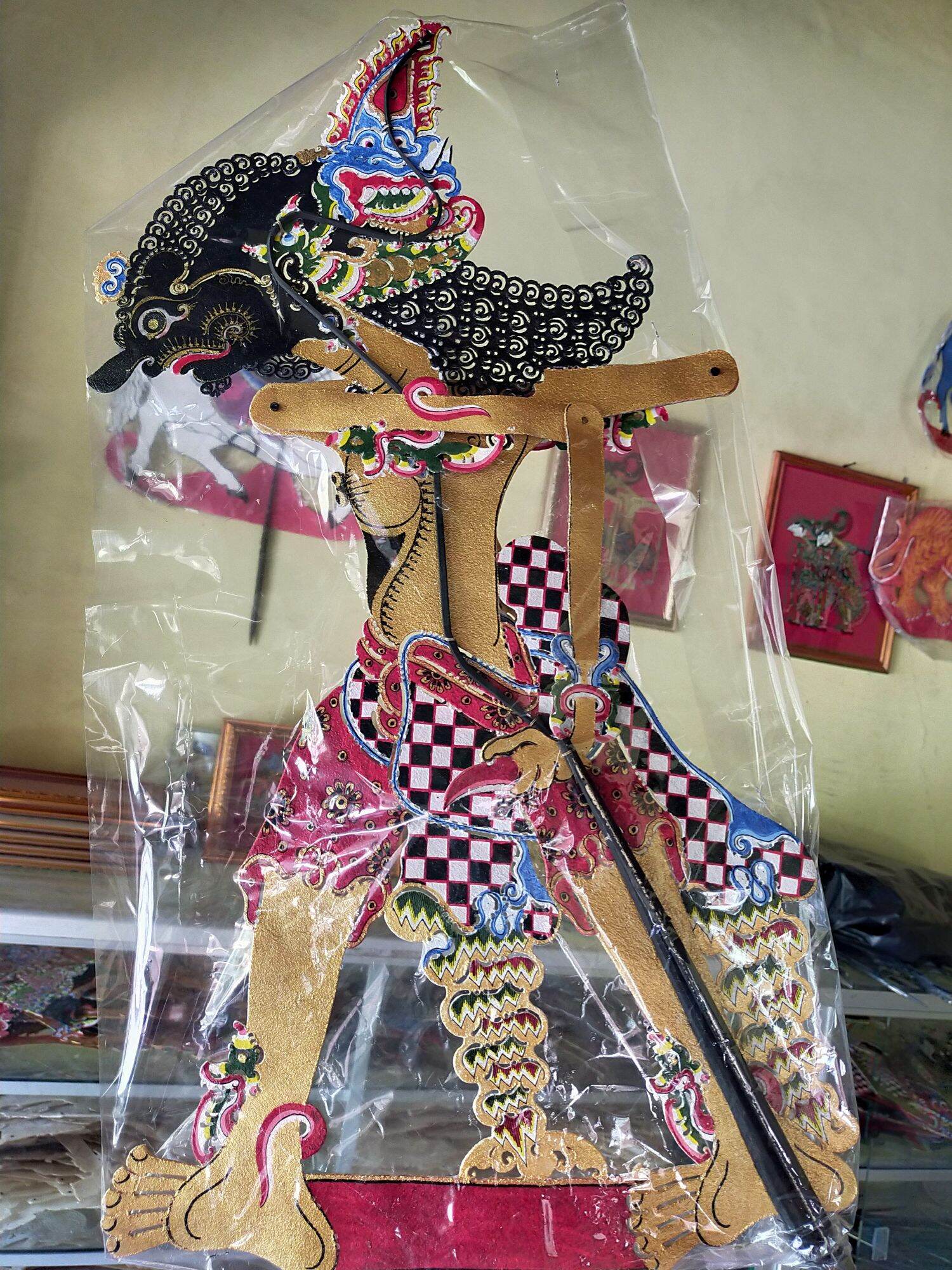 wayang kulit asli bratasena grade 2 | Lazada Indonesia