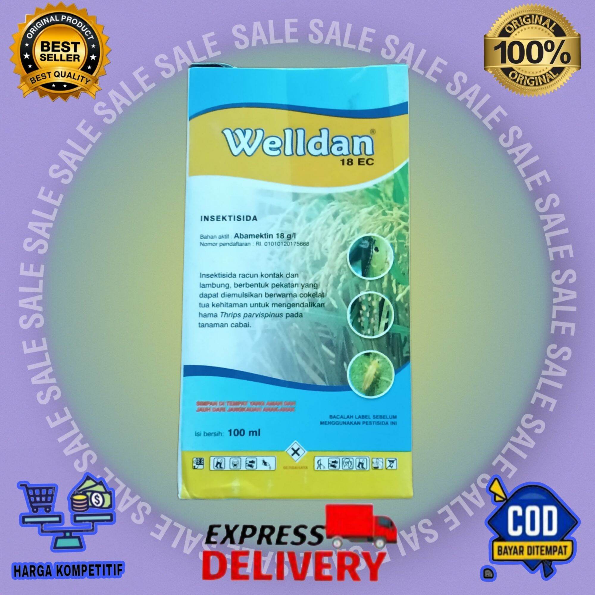 Insektisida Kontak Welldan 18 EC Kemasan 100 ml | Lazada Indonesia