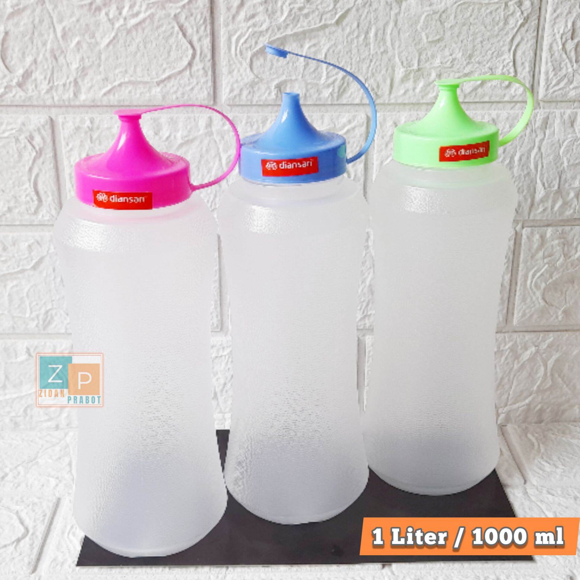 Botol Saos Kecap 1 Liter / 1000 ML / 600 ML Diansari | Lazada Indonesia