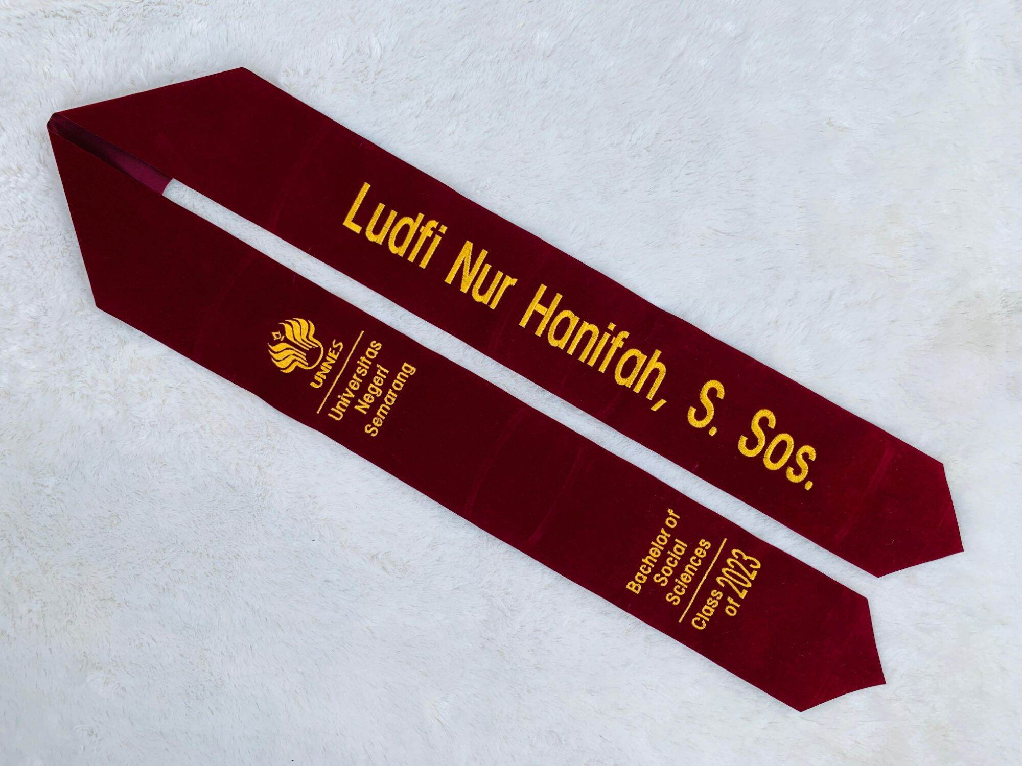 Selempang Wisuda Leher Free Logo | Lazada Indonesia