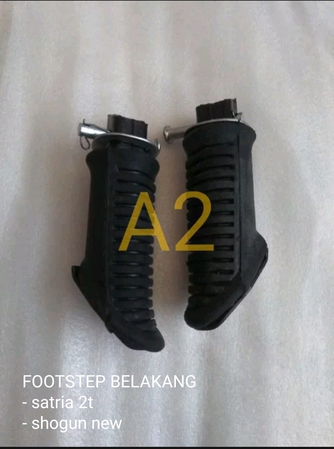 karet footstep foot step postep pijakan kaki belakang satria 2t 2tak ...