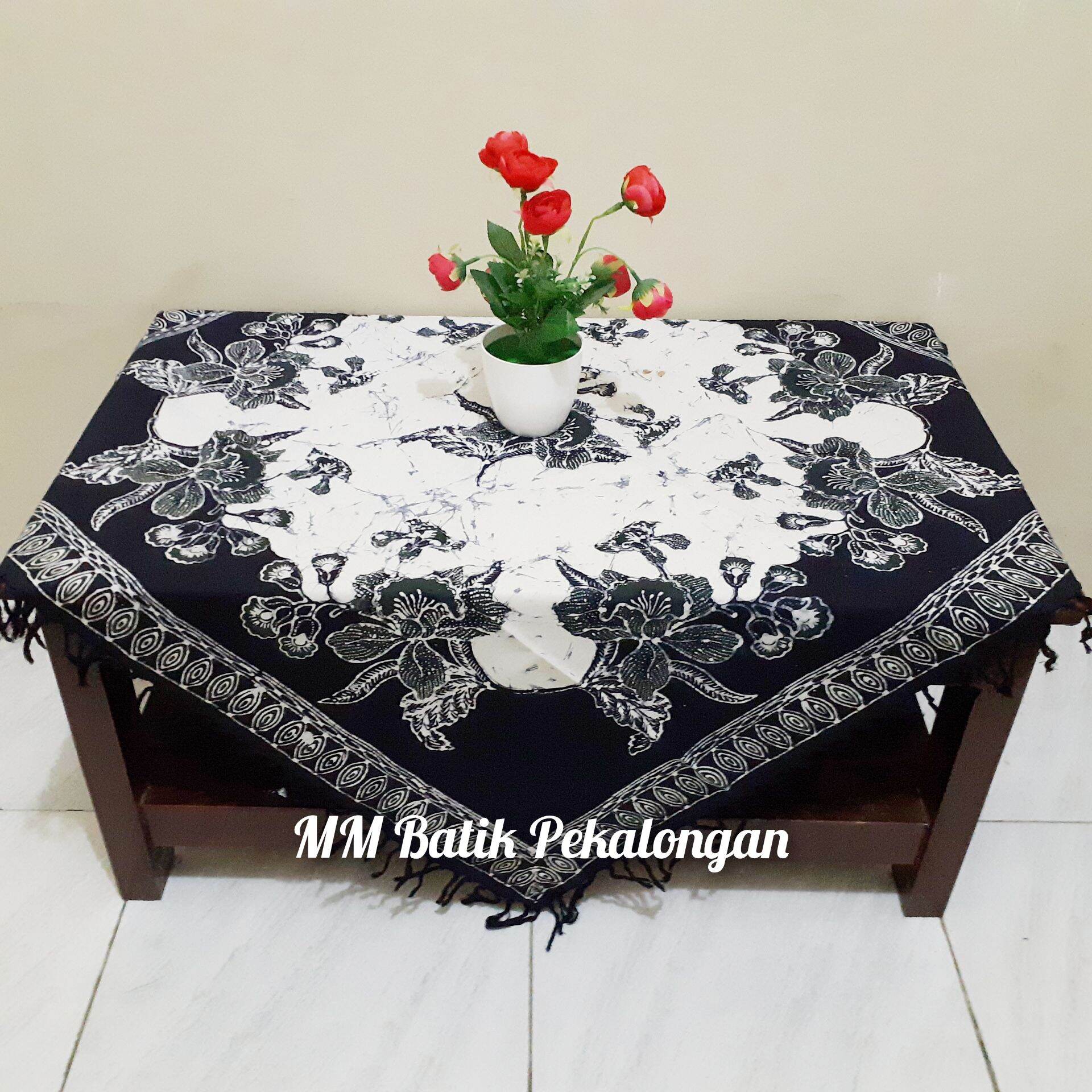 Taplak Meja Tamu Batik Remekan Ronce Batik Cap | Lazada Indonesia
