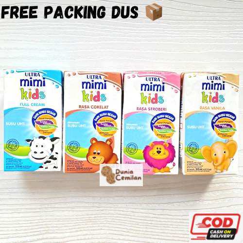 [TERMURAH!!] Ultra Milk MIMI 125ml SATUAN - Susu UHT Ultramilk MIMI ...