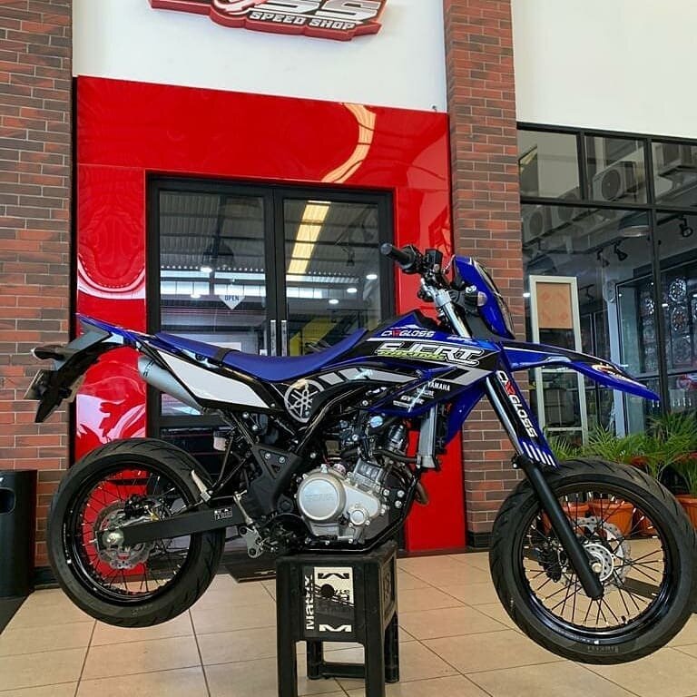 Dekal stiker motor Wr biru free recues desain Decal Sticker Motor Cross ...