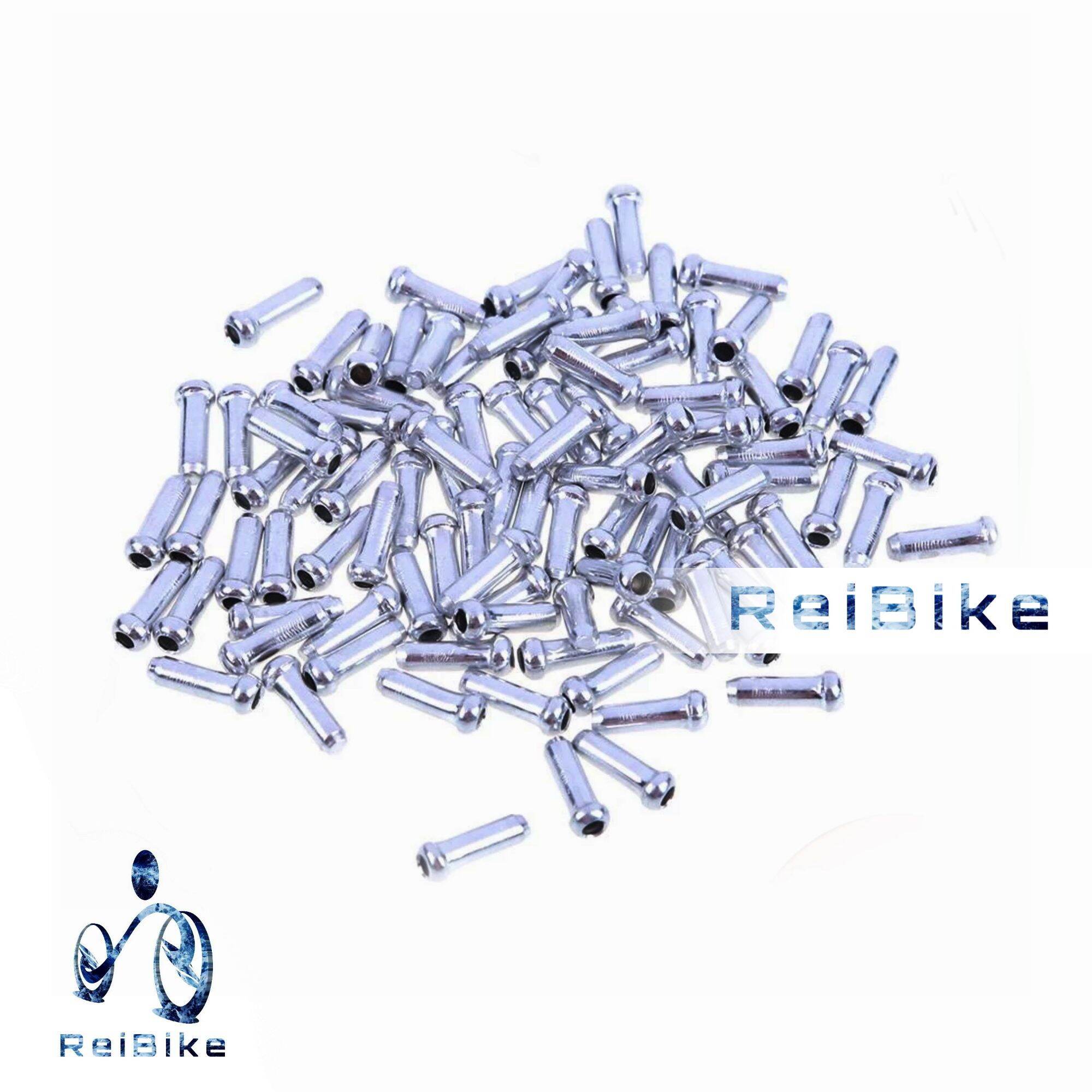 End cap ferrule alloy / penutup ujung kawat shifter dan rem sepeda ...