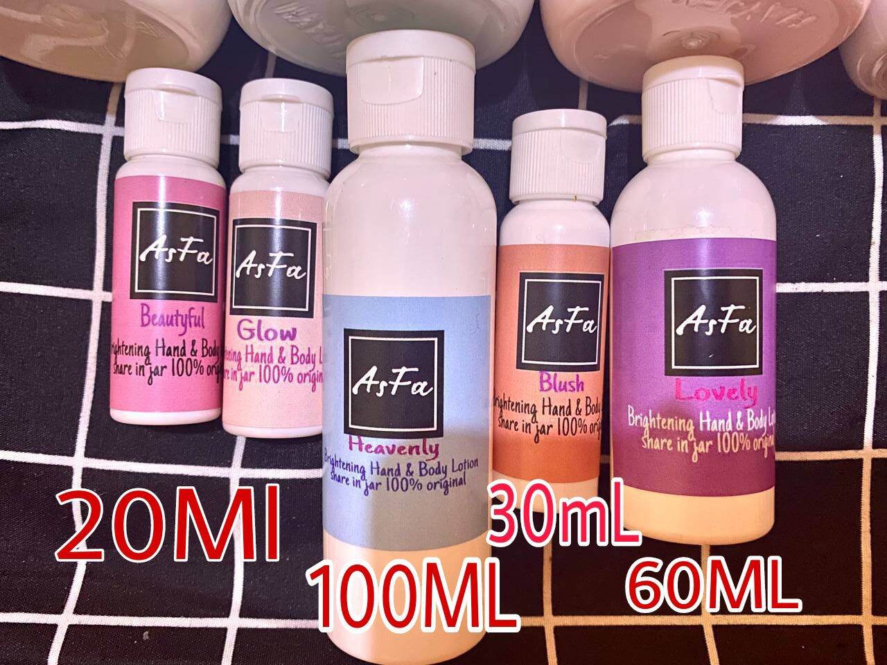 ASFA Brightening Body Lotion Scarlett whitening innesia Niacinamide dan ...