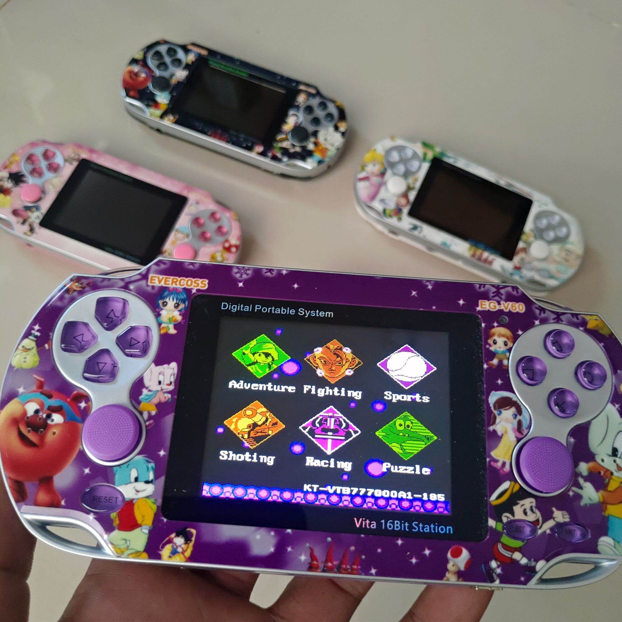 PVP/PSP EVERCROSS 2ANALOG SEGA RIBUAN PERMAINAN FULLSETT TINGGAL MAIN ...