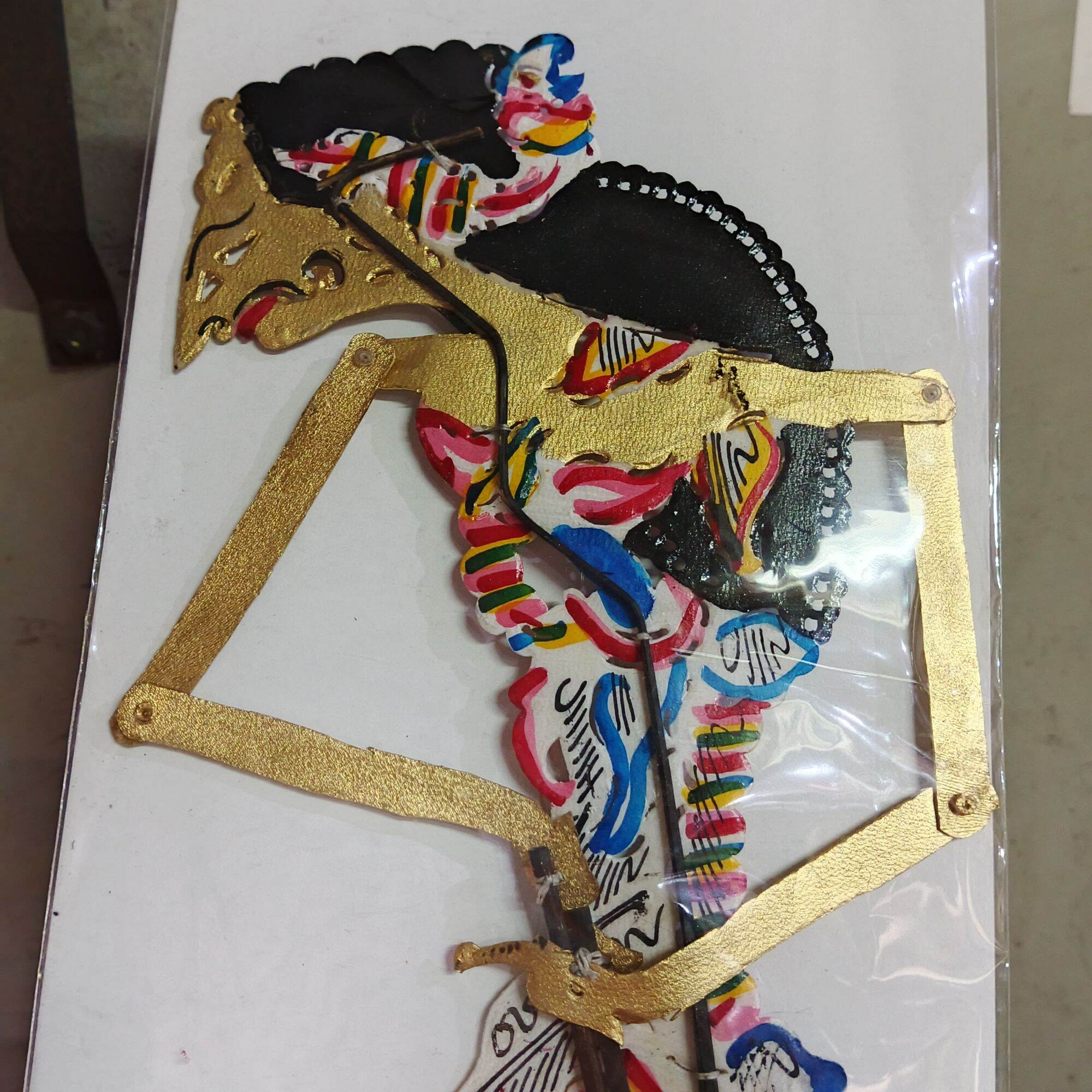 Wayang Dewi Sinto - Dewi Sinta - wayang kulit asli - dari kulit sapi ...