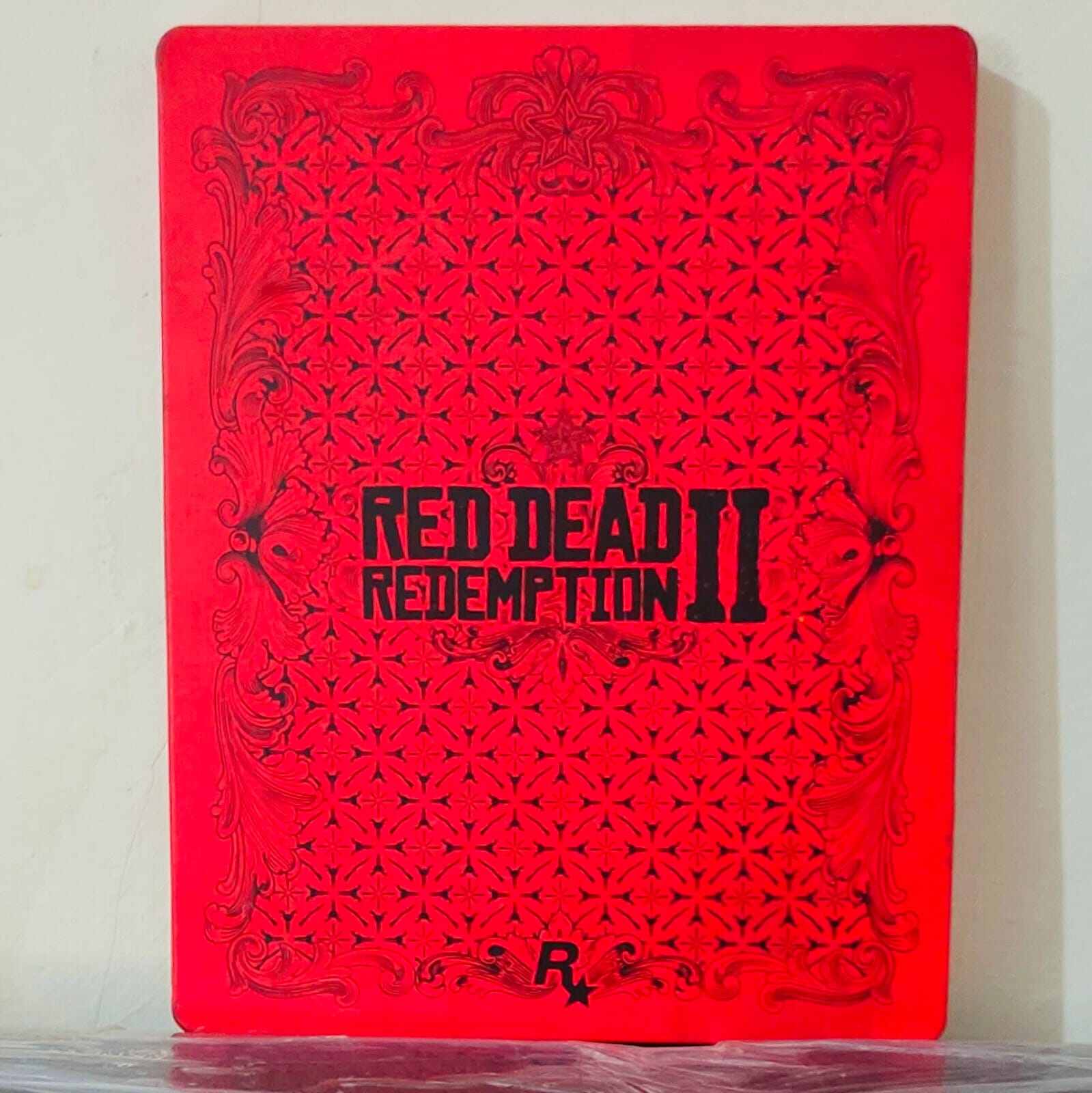 Kaset Red Dead Redemption II RDR 2 PS4 PS5 Steelcase Special Collector ...